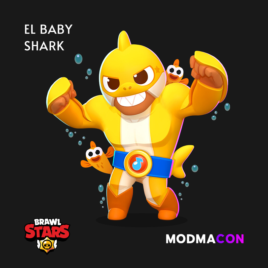 ArtStation - EL BABY SHARK- BRAWL STARS