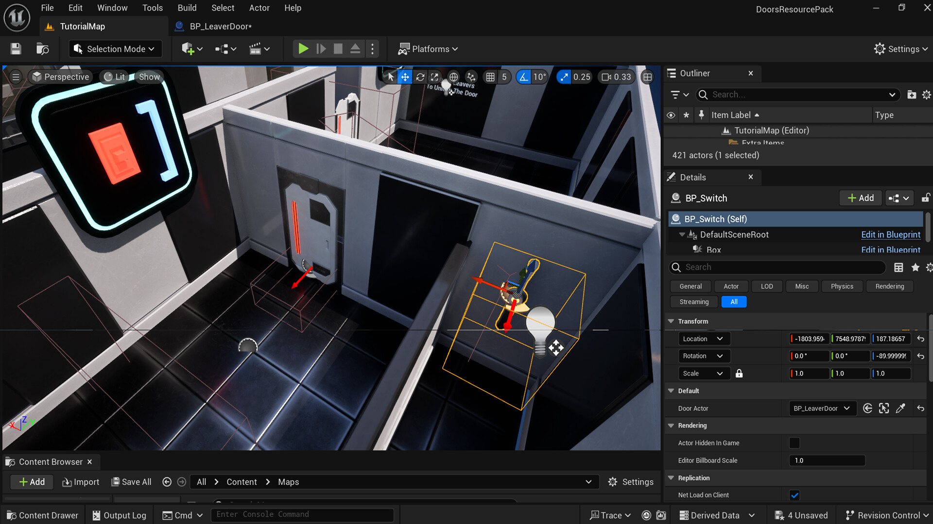 3D Tudor - Unreal Engine 5 Blueprint Mastery: Door Systems and ...