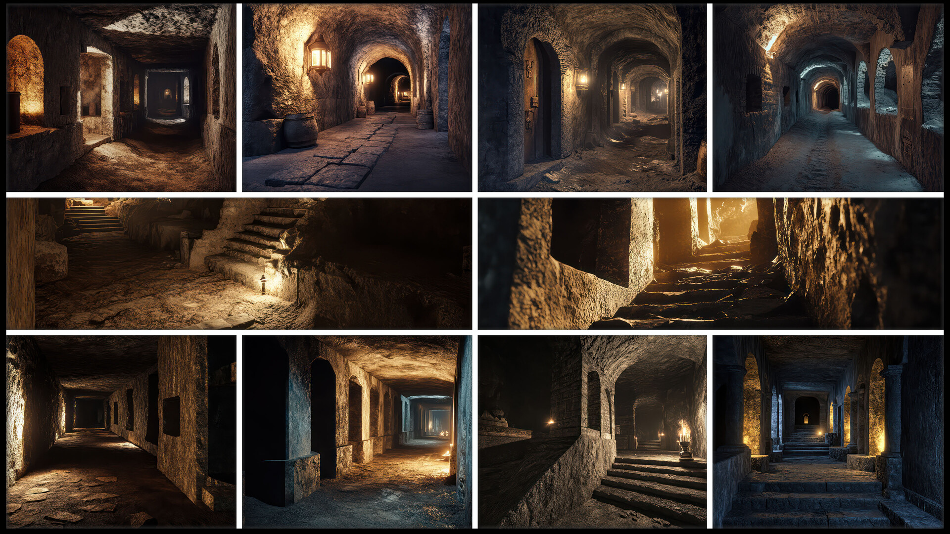 Ferial Concept - 🔹300 Ancient Catacombs - Environment Concept Reference ...