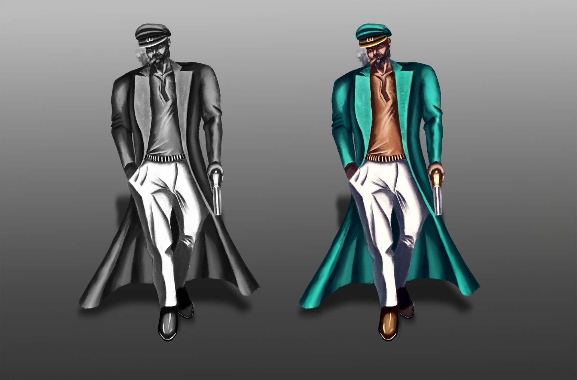 ArtStation - Hired gun design.