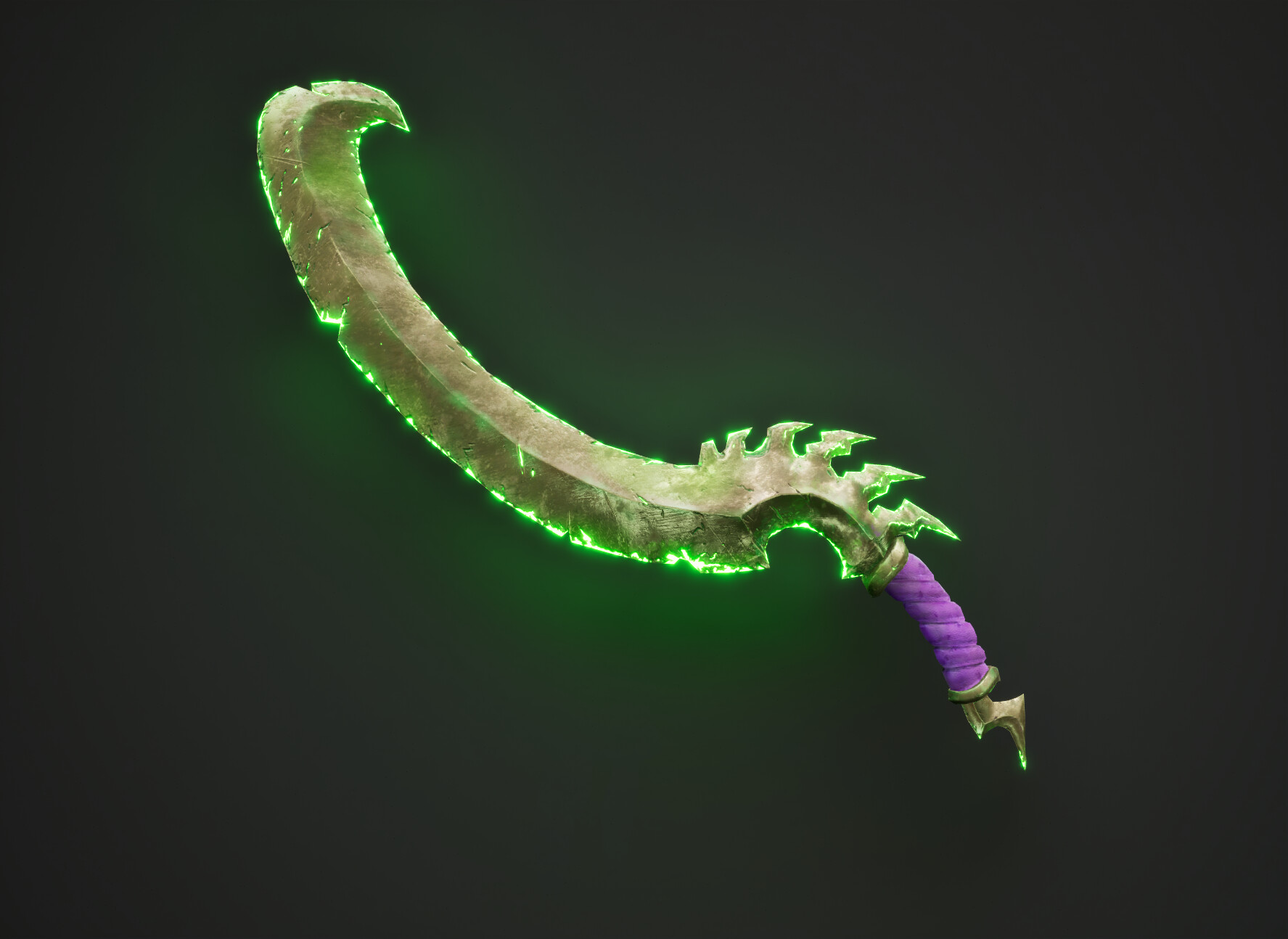 Rei Koh - Electric Sword PBR 2K Game Ready