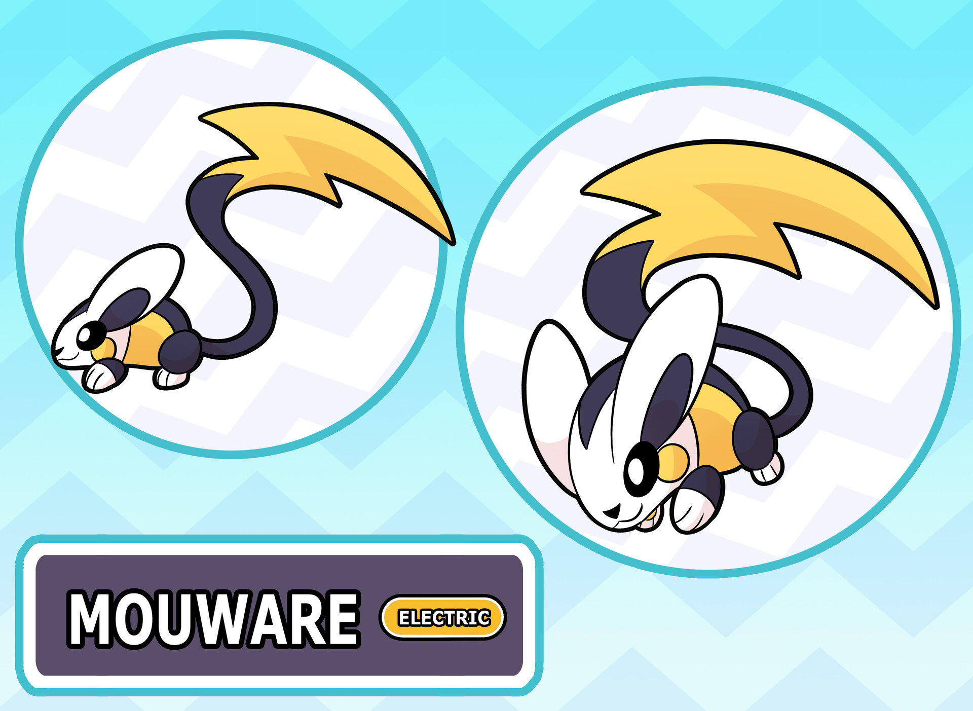 ArtStation - Fakemon....Mouware