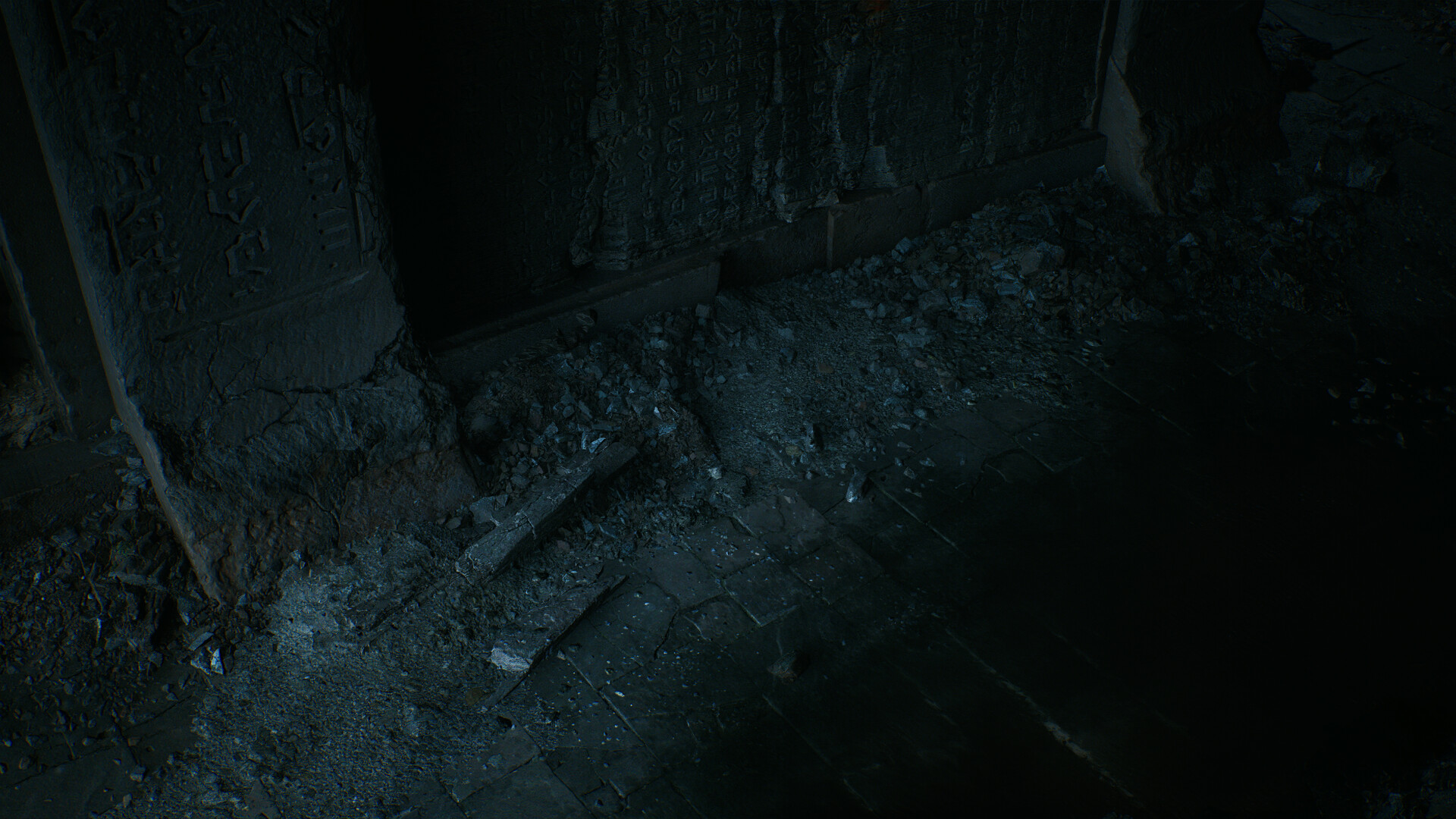 Wiktor Öhman Portfolio - 3D Artist - Fab Sample Scene - Dark Ruins