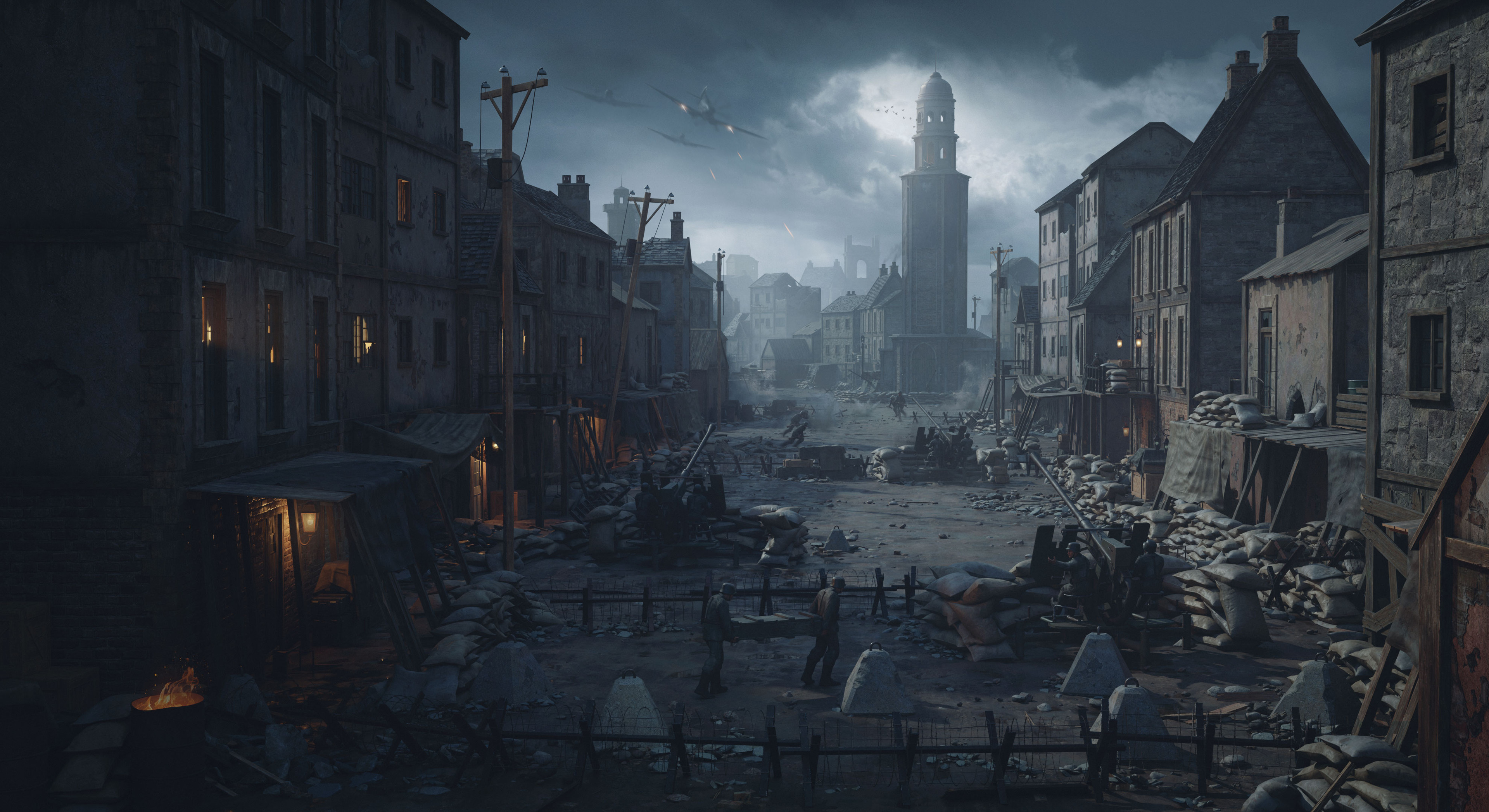 KitBash3D - "World War 2" - 3D Models and Materials Kit