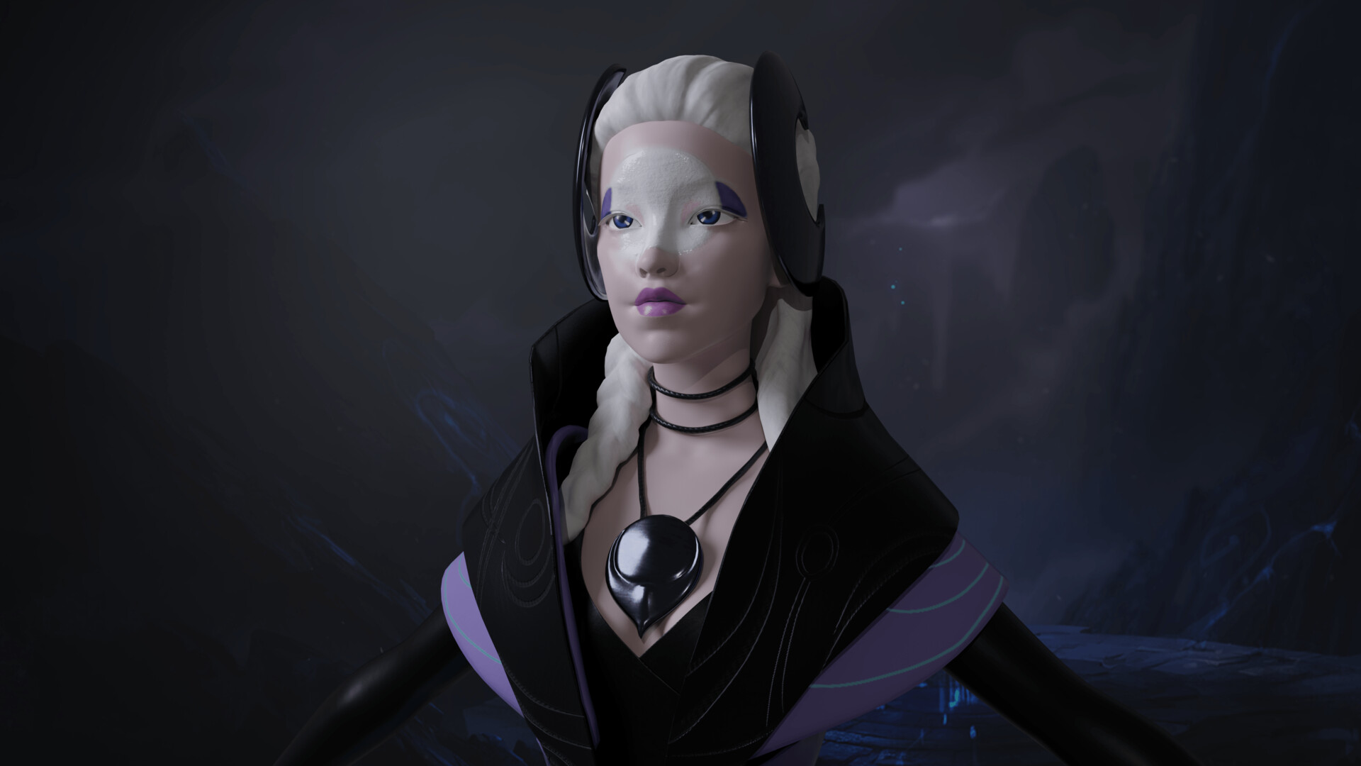 ArtStation - Alune Fan Art – 3D Character Model