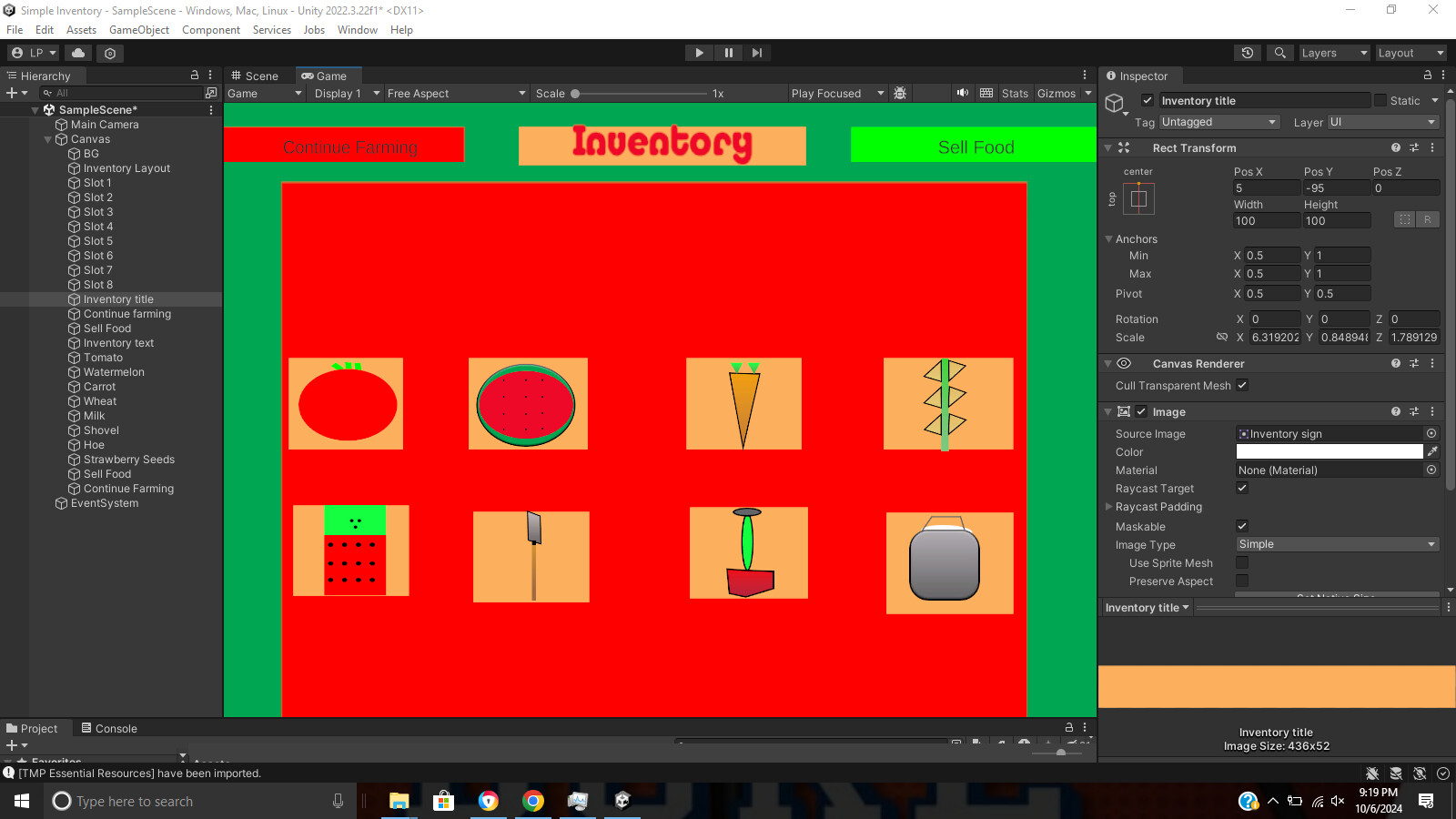 ArtStation - Inventory Project