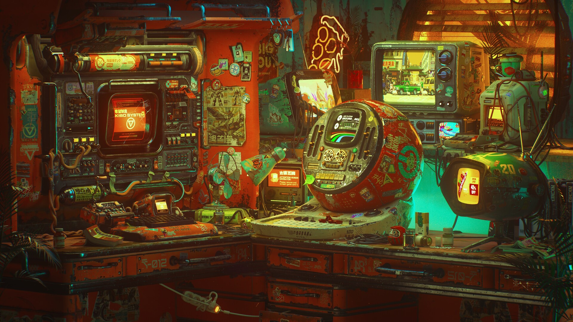 Creatiflux - Kibo System Octane Renders