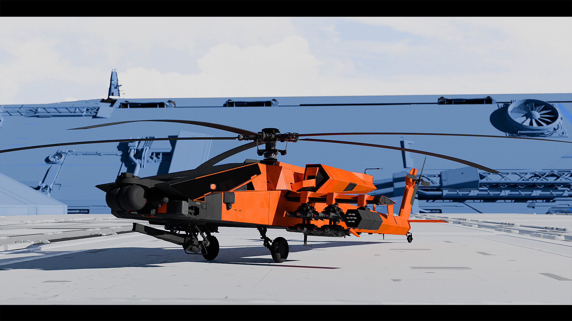 ArtStation - Orange Attacker