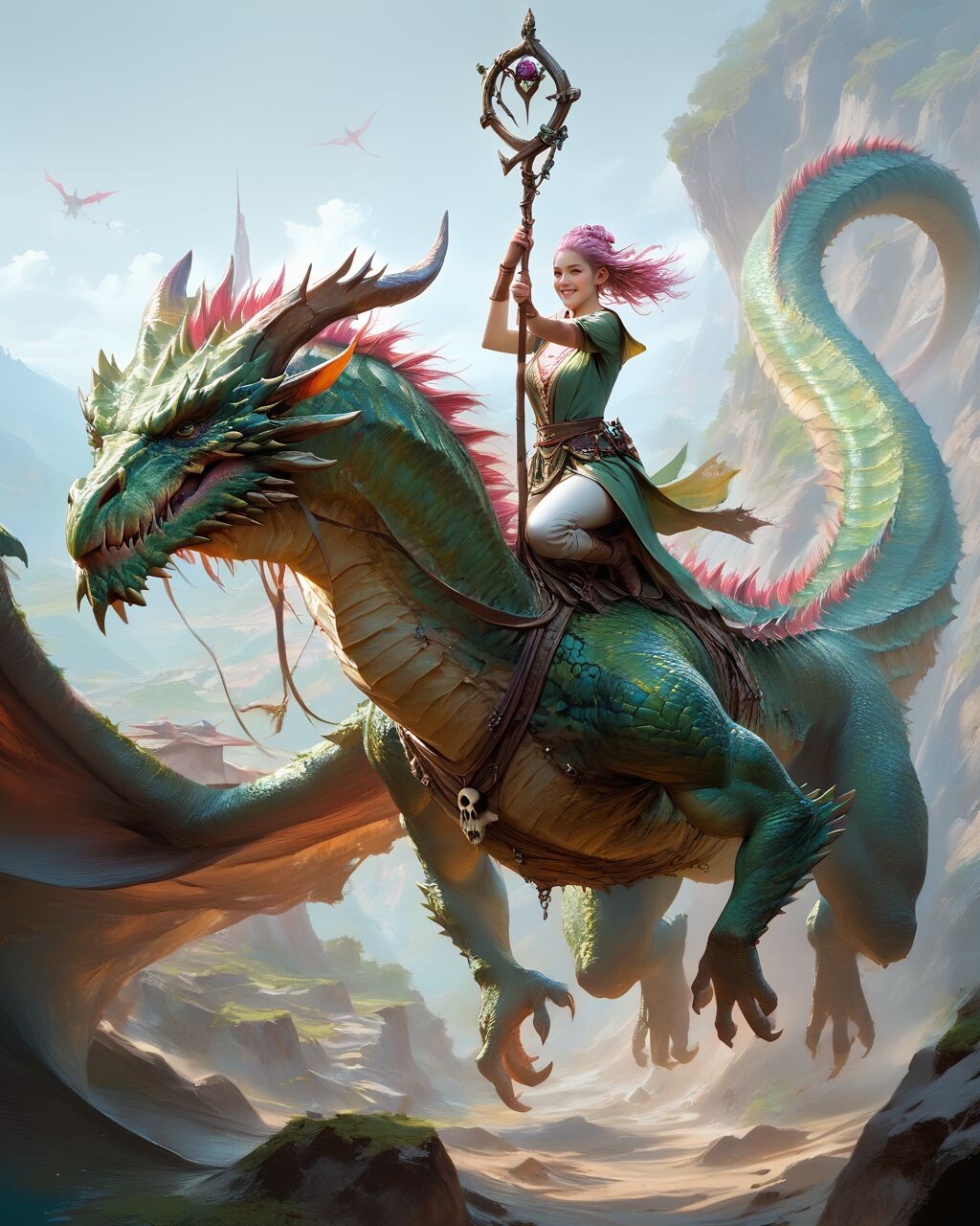 Fille Demi Dragon ArtStation 501 Fantasy Demi Dragon And Dragon