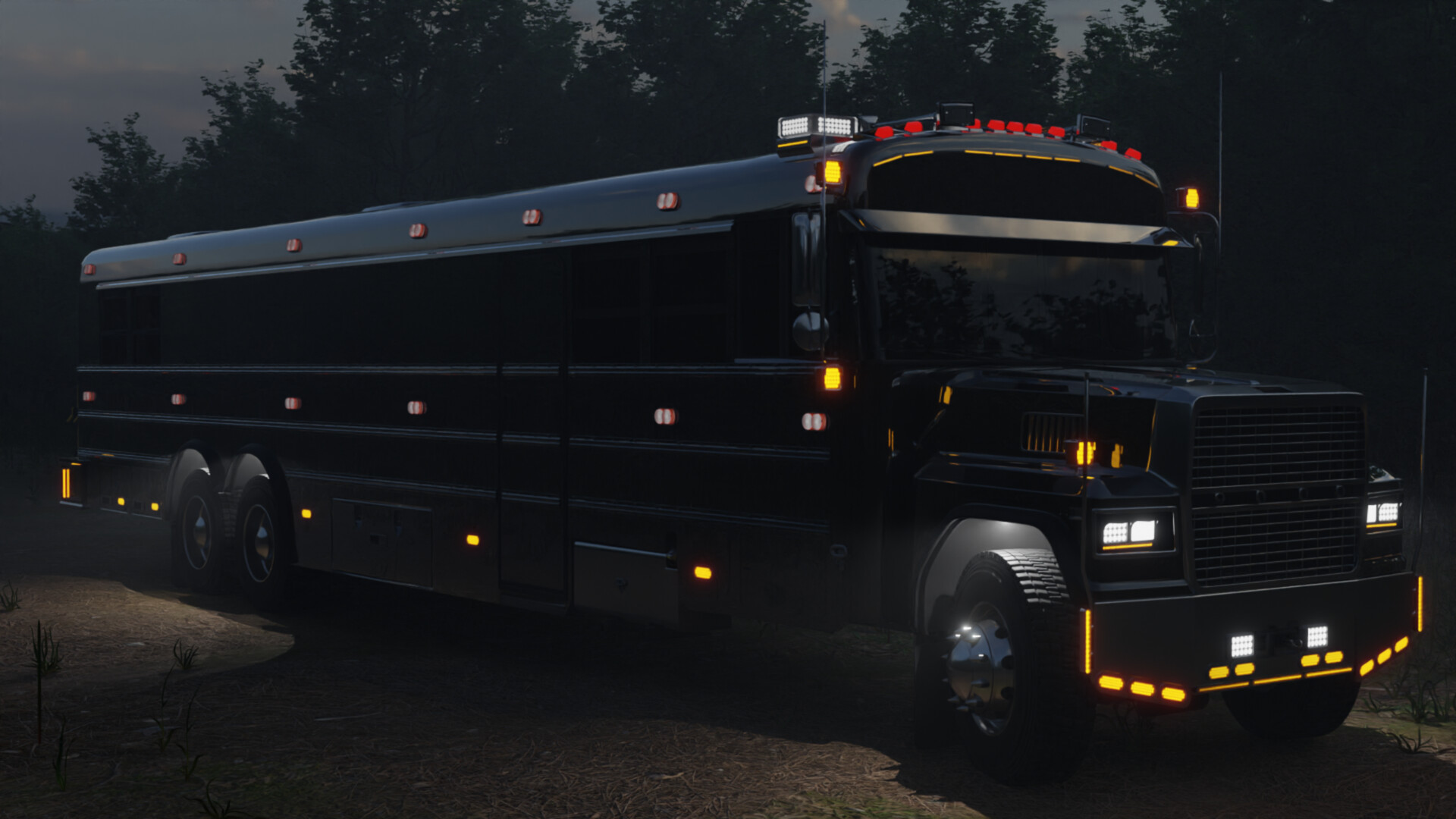 ArtStation - International Colombian Bus Home