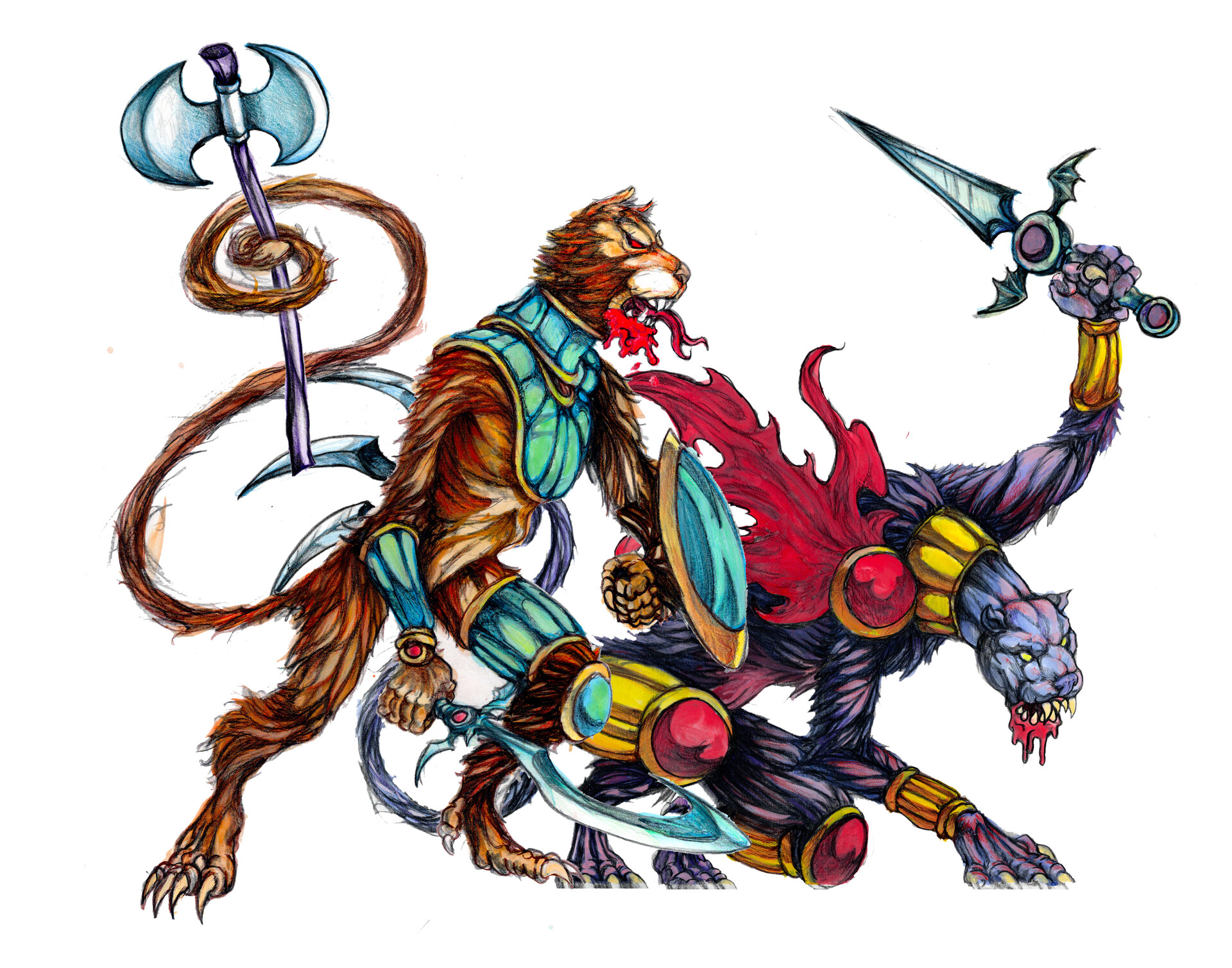 ArtStation - Demon Character Designs