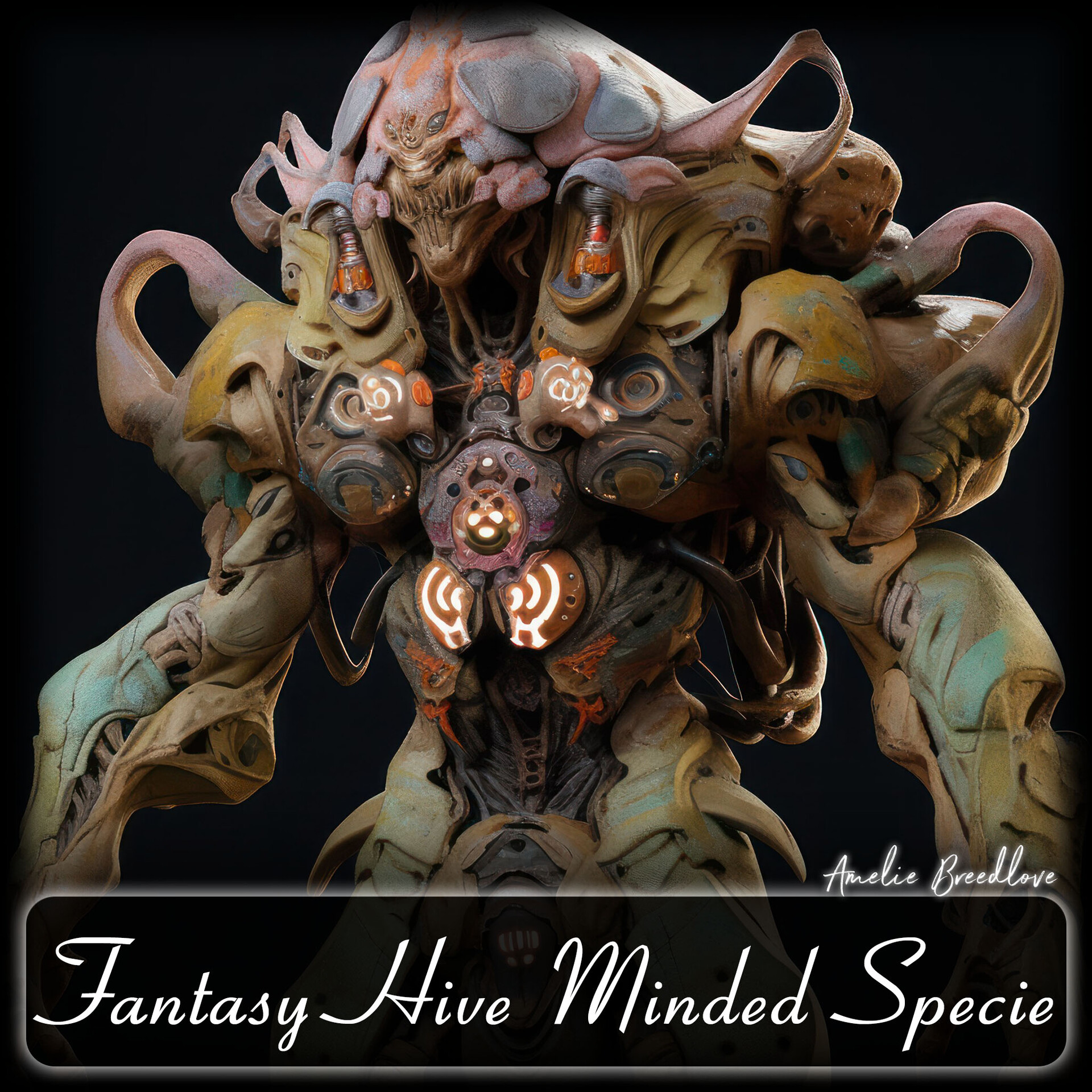 ArtStation - 200 Fantasy Hive Minded Specie Alien Reference Pack | 4K ...