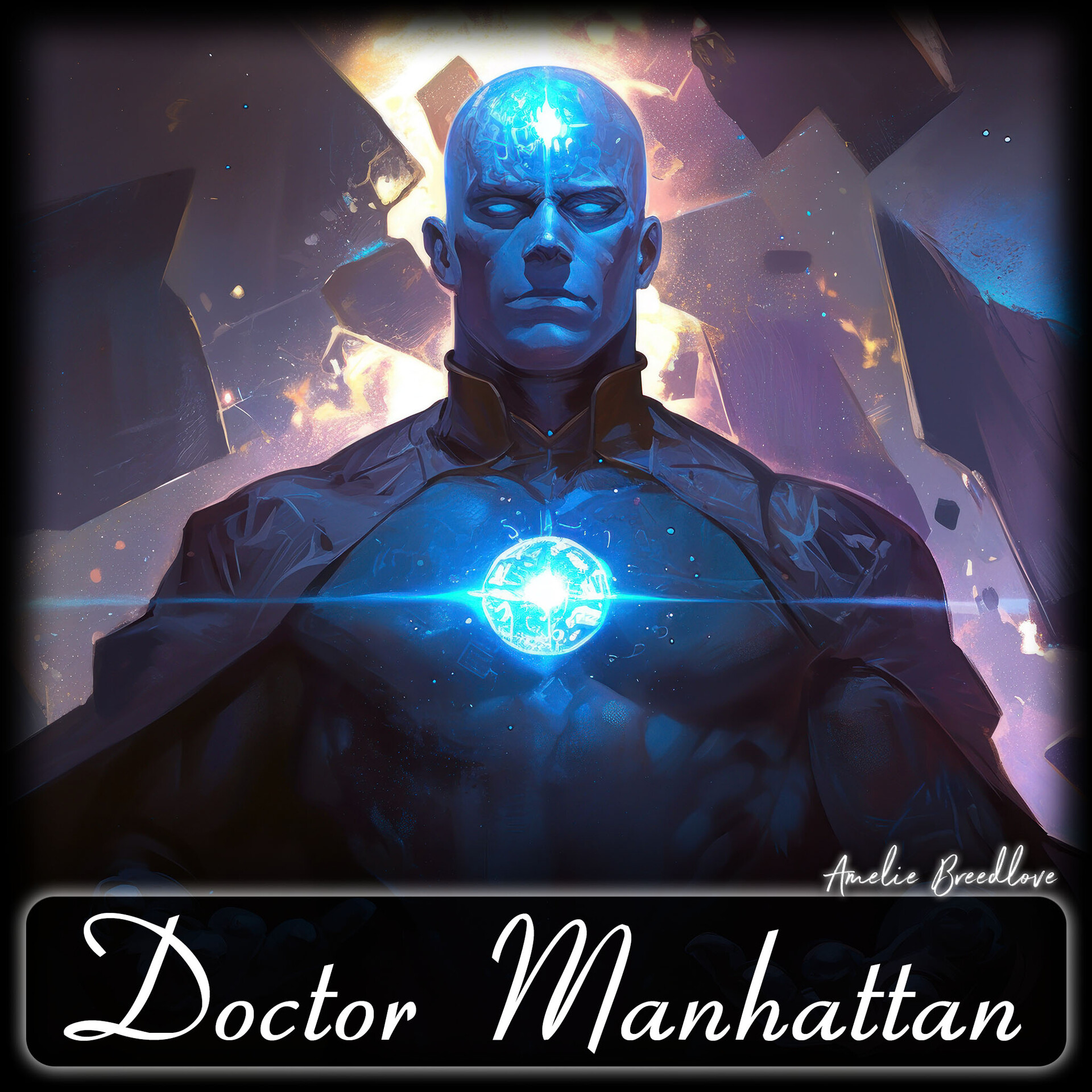 ArtStation - 430 Doctor Manhattan Reference Pack | 4K | v.93