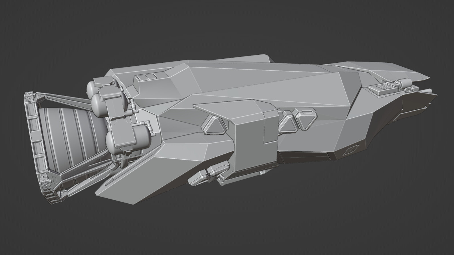 Sébastien Garnier - OPAS Dark Star - 3D print model Turn and views