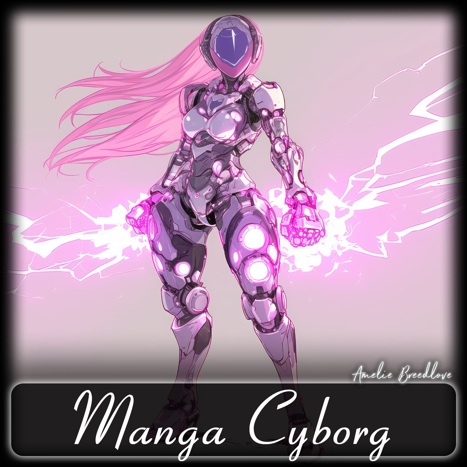 ArtStation - 200 Manga Cyborg (Full Body) Reference Pack | 4K | v.23