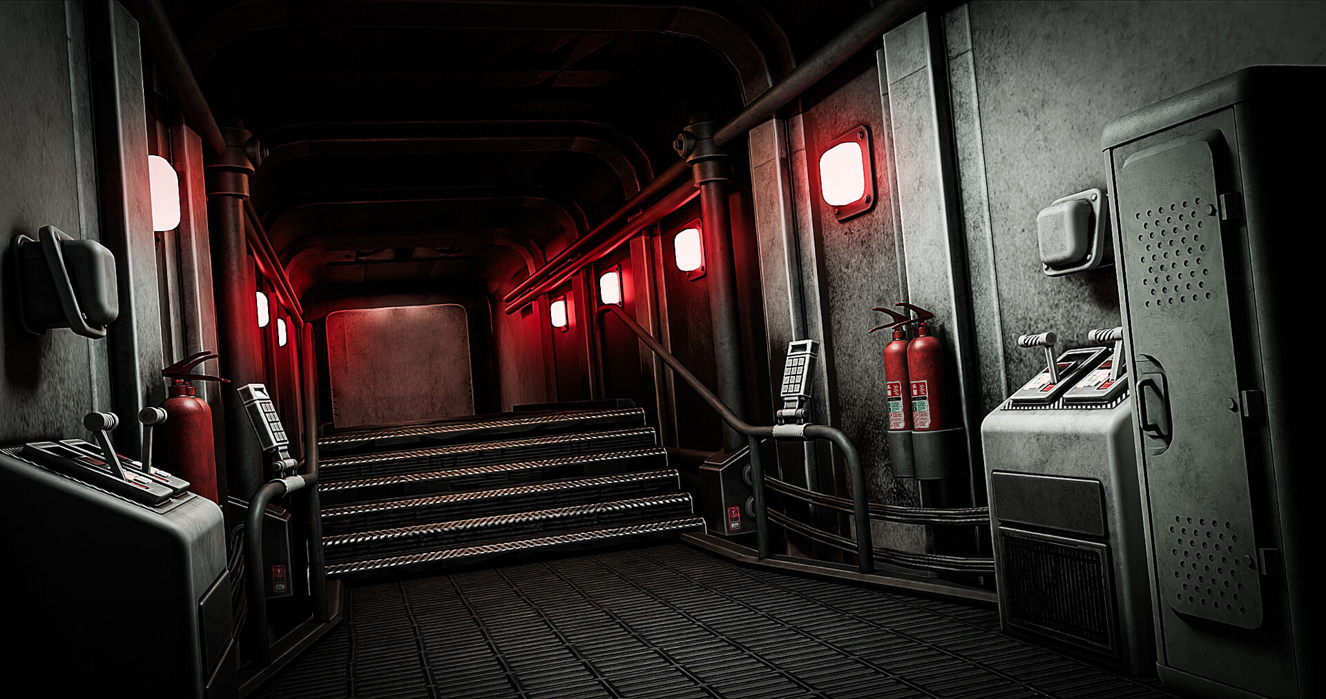 ArtStation - Fall Out Corridor