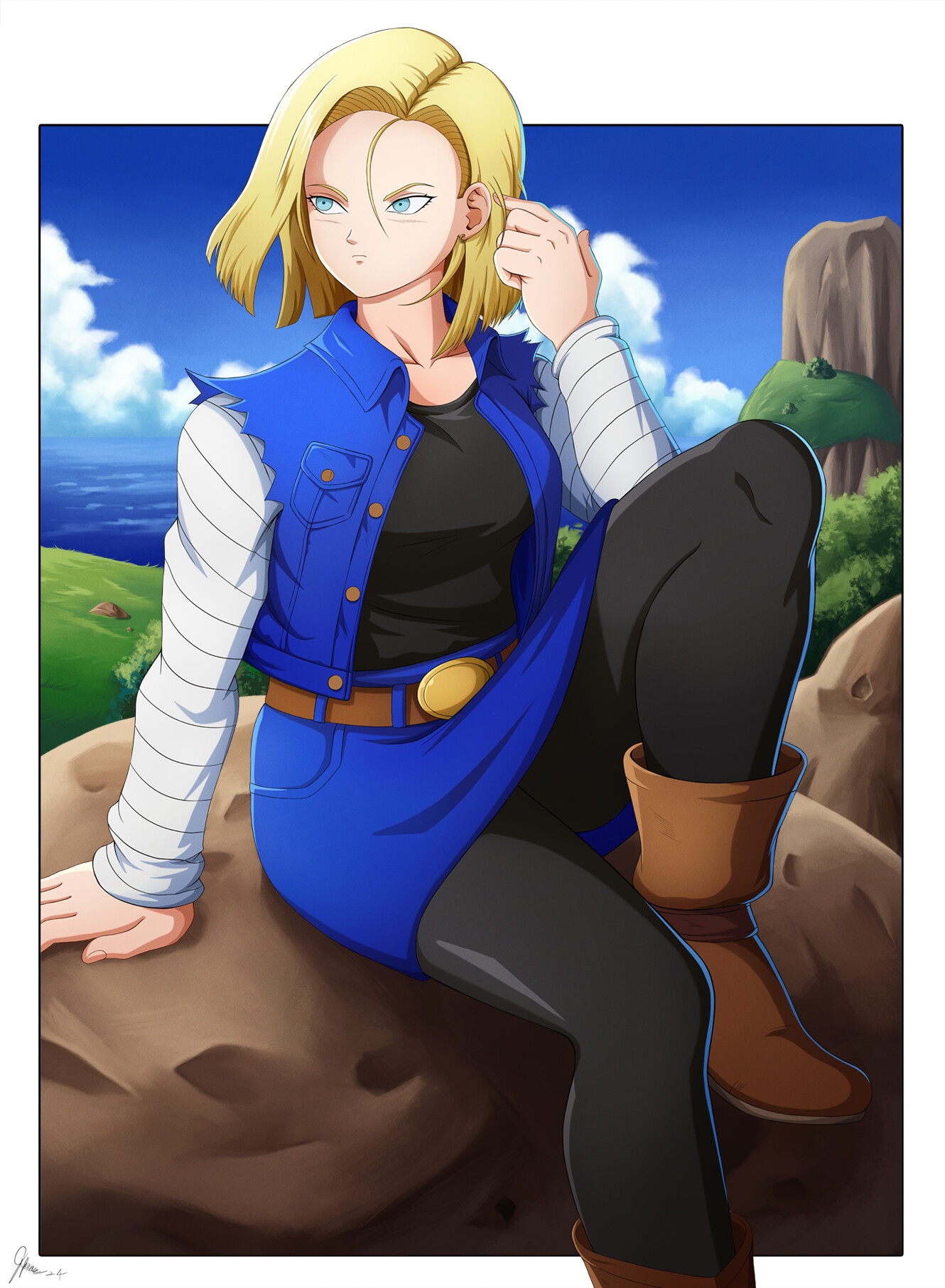 ArtStation - Android 18