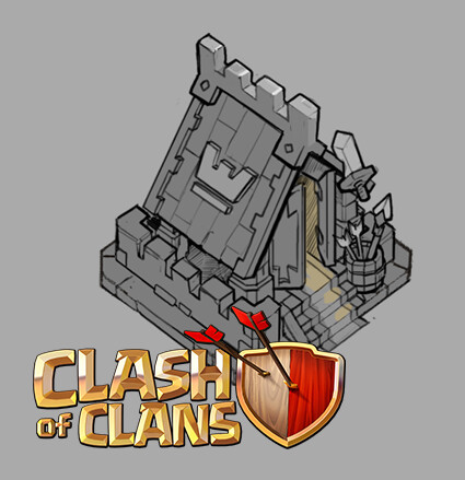 ArtStation - Clash of Clans - Hero Hall