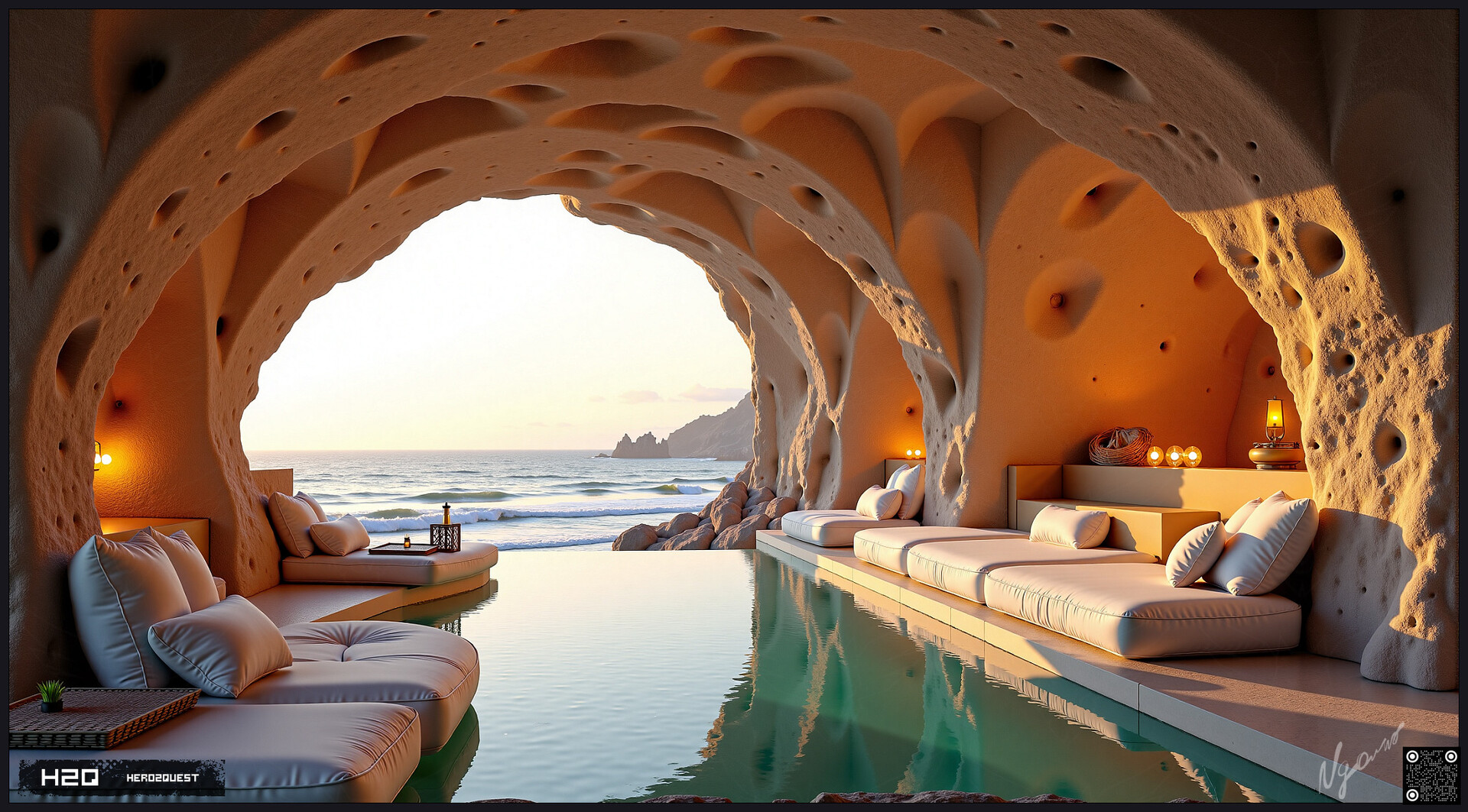 ArtStation - CAVE APARTMENTS