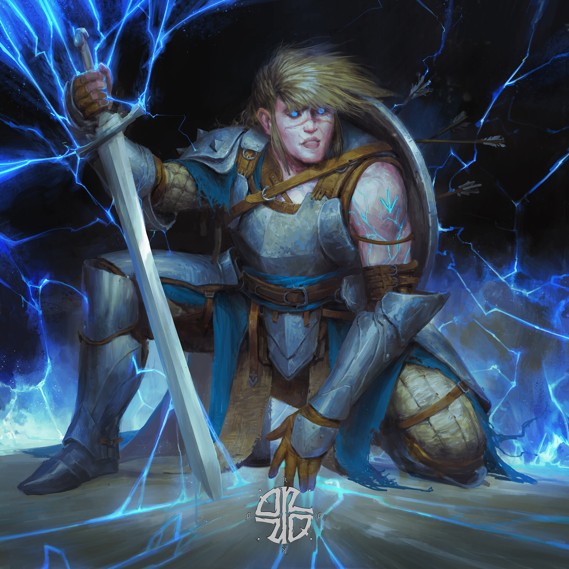 ArtStation - ORO - Arc Soldier