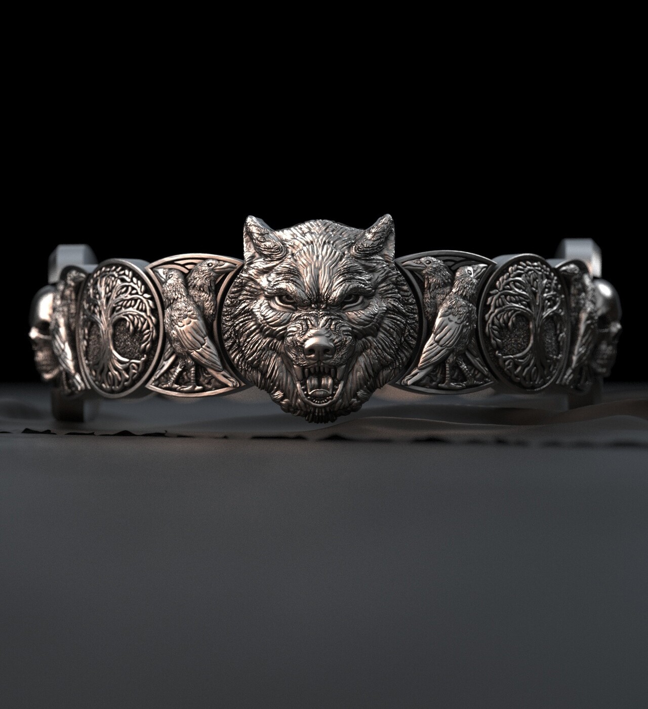 ArtStation - Slavic Bracelet ,,Wolf,,
