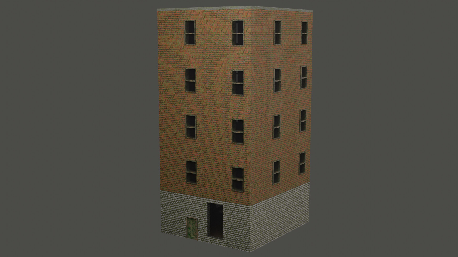ArtStation - Brick Building