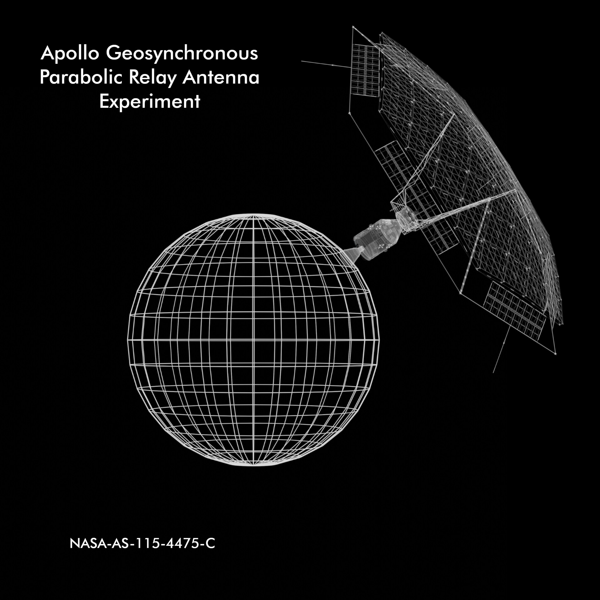 ArtStation - Apollo Applications Antenna Graphic
