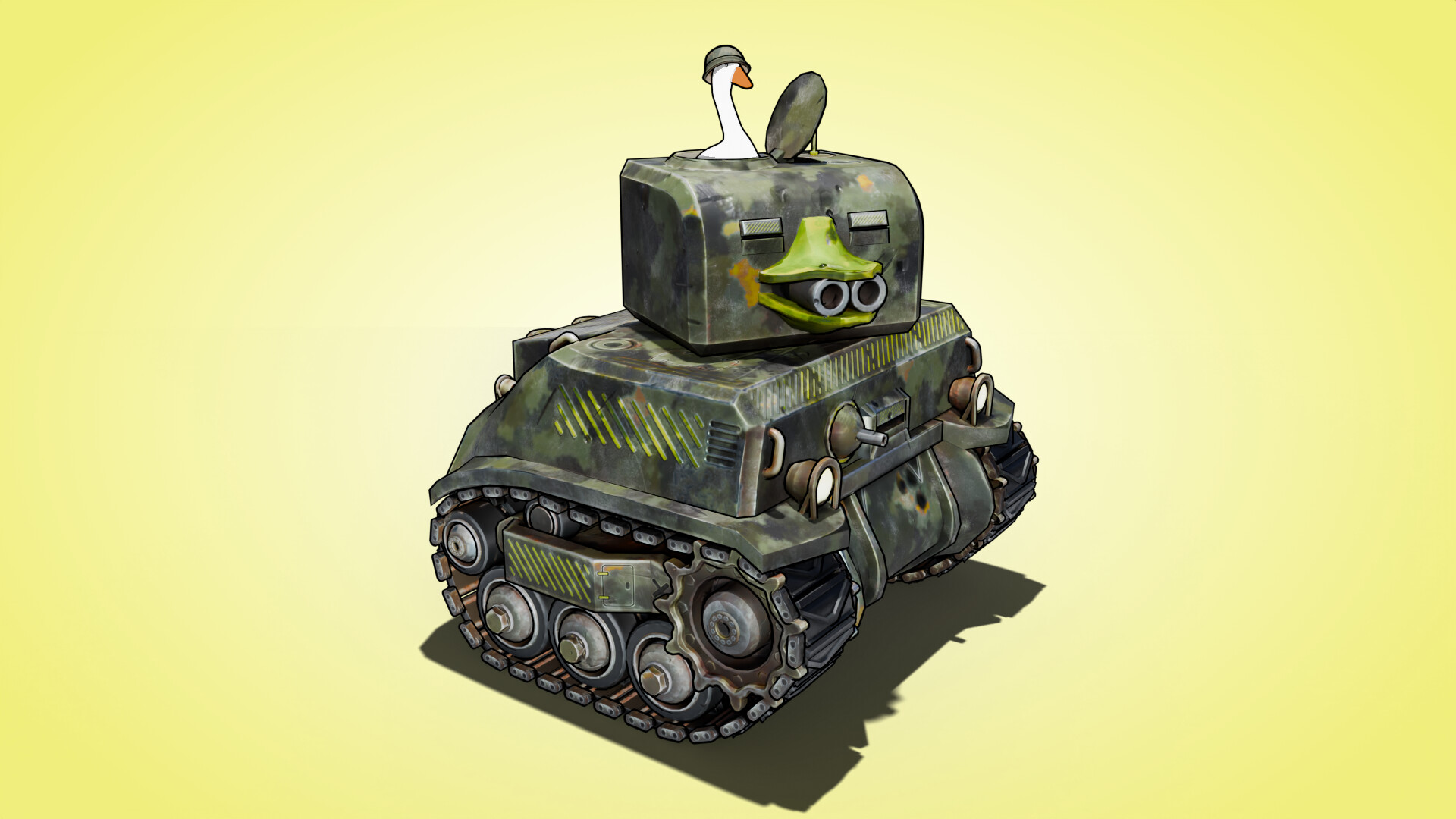 ArtStation - DANK – The Duck Tank