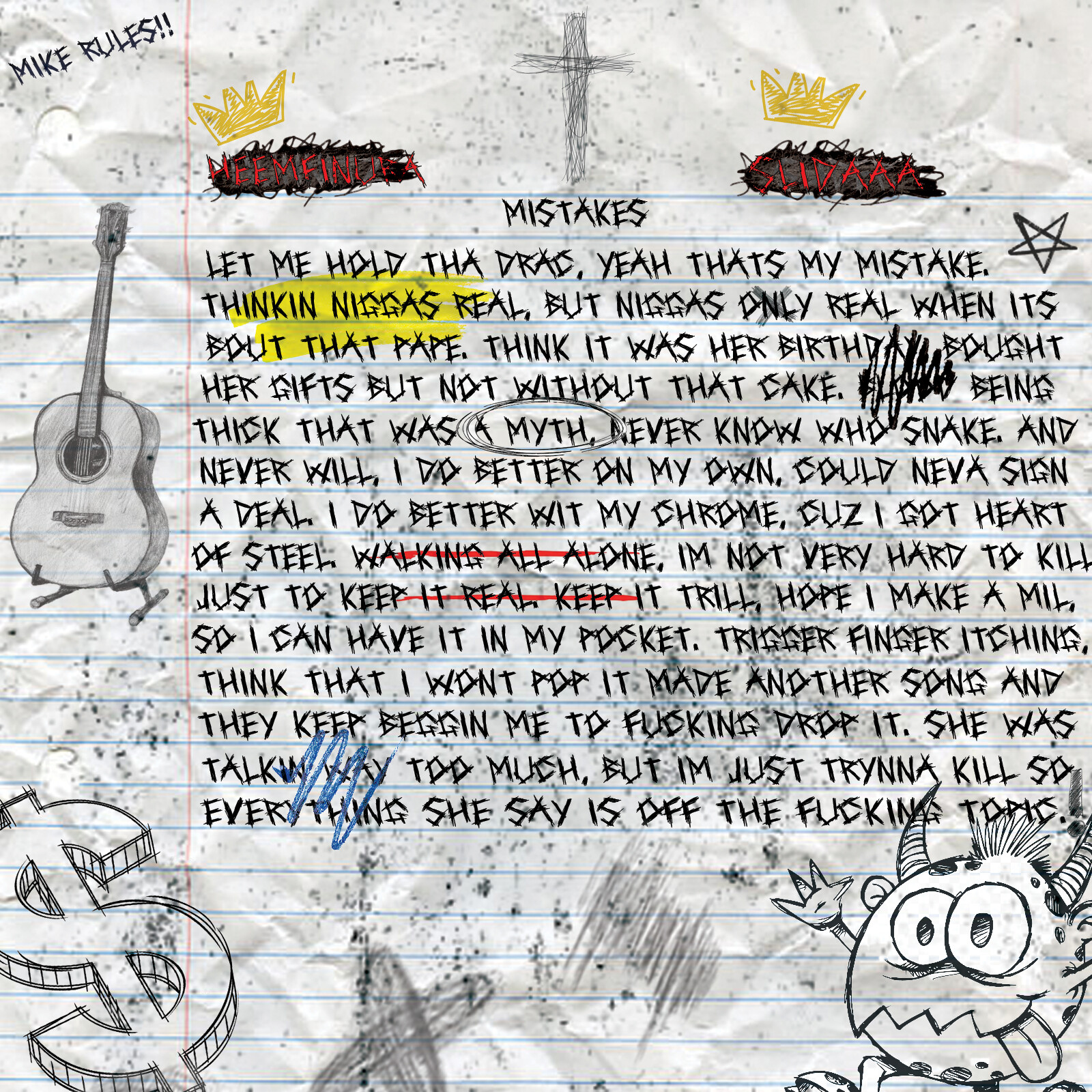 ArtStation - Mistakes EP Cover