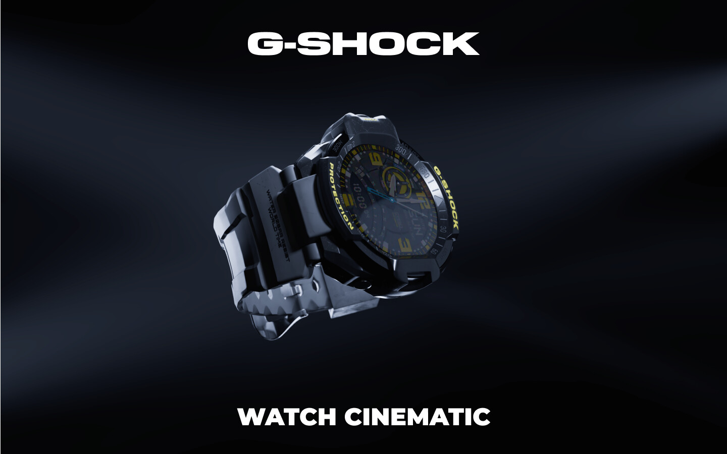 ArtStation - G-SHOCK Watch Cinematic