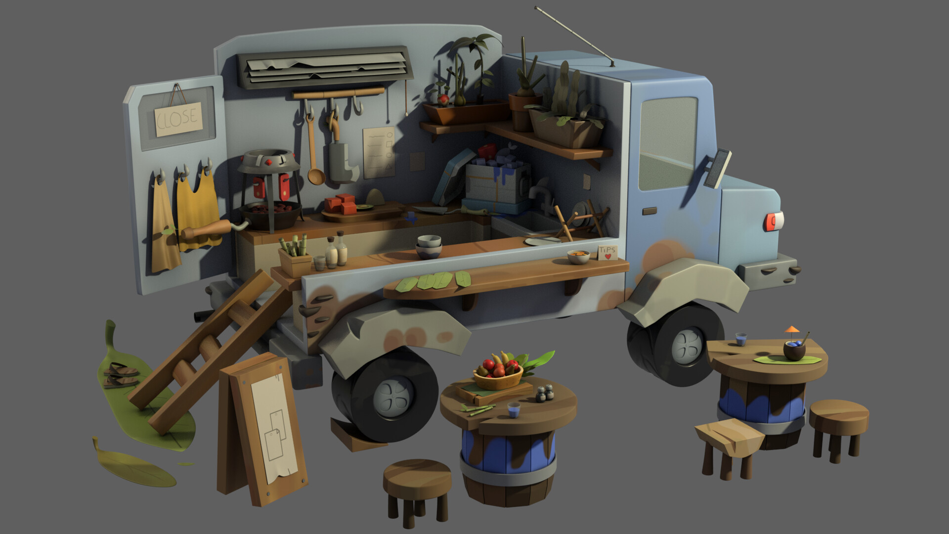 ArtStation - Poke Truck