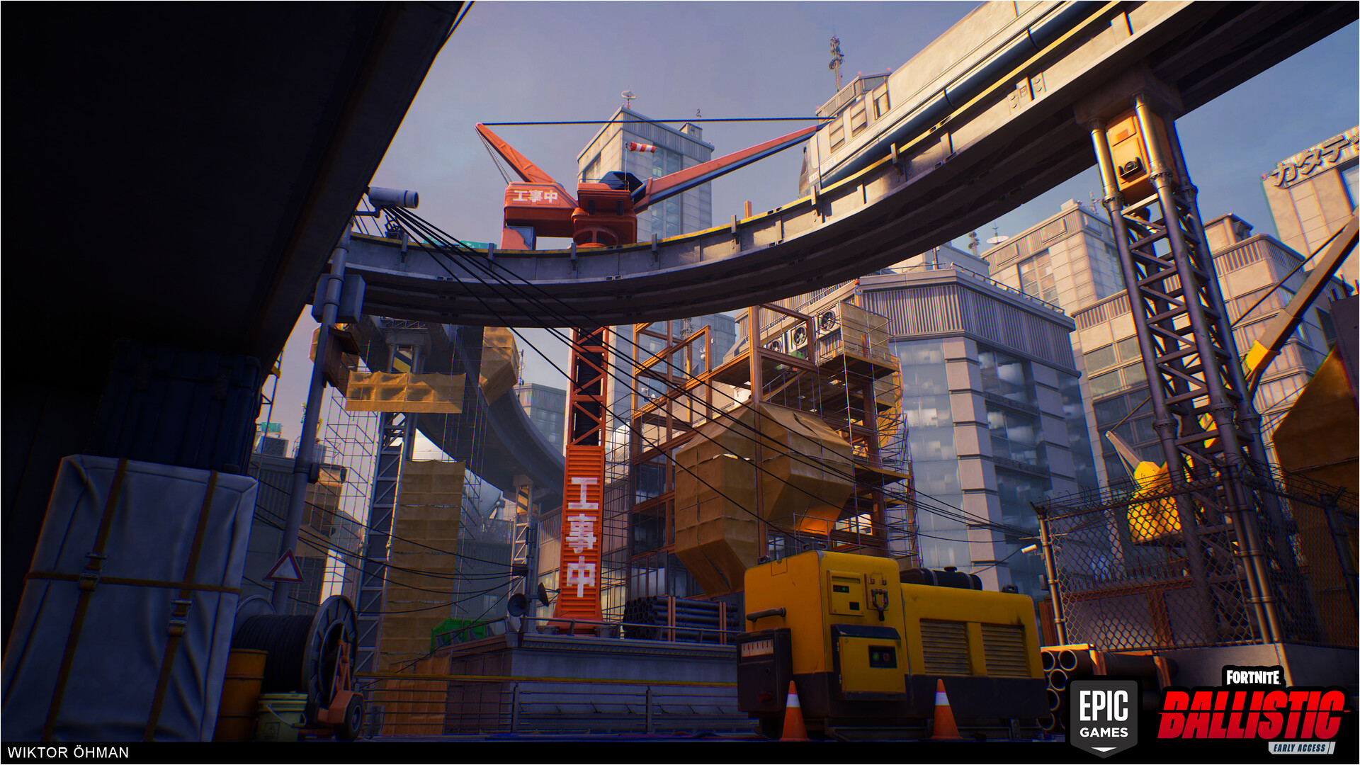 Wiktor Öhman Portfolio - 3D Artist - Fortnite Ballistic - Skyline 10 Vista