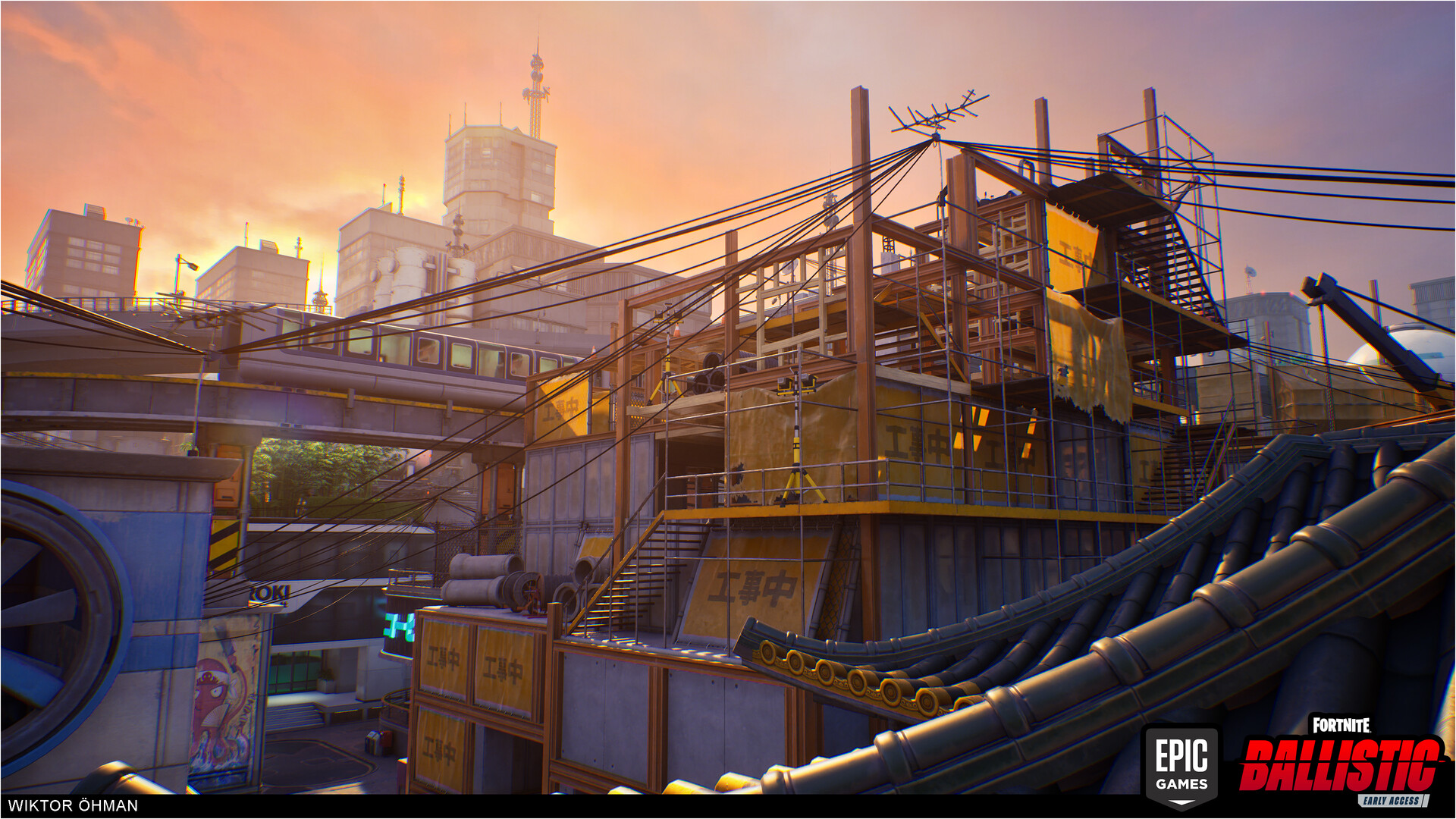 Wiktor Öhman Portfolio - 3D Artist - Fortnite Ballistic - Skyline 10 Vista