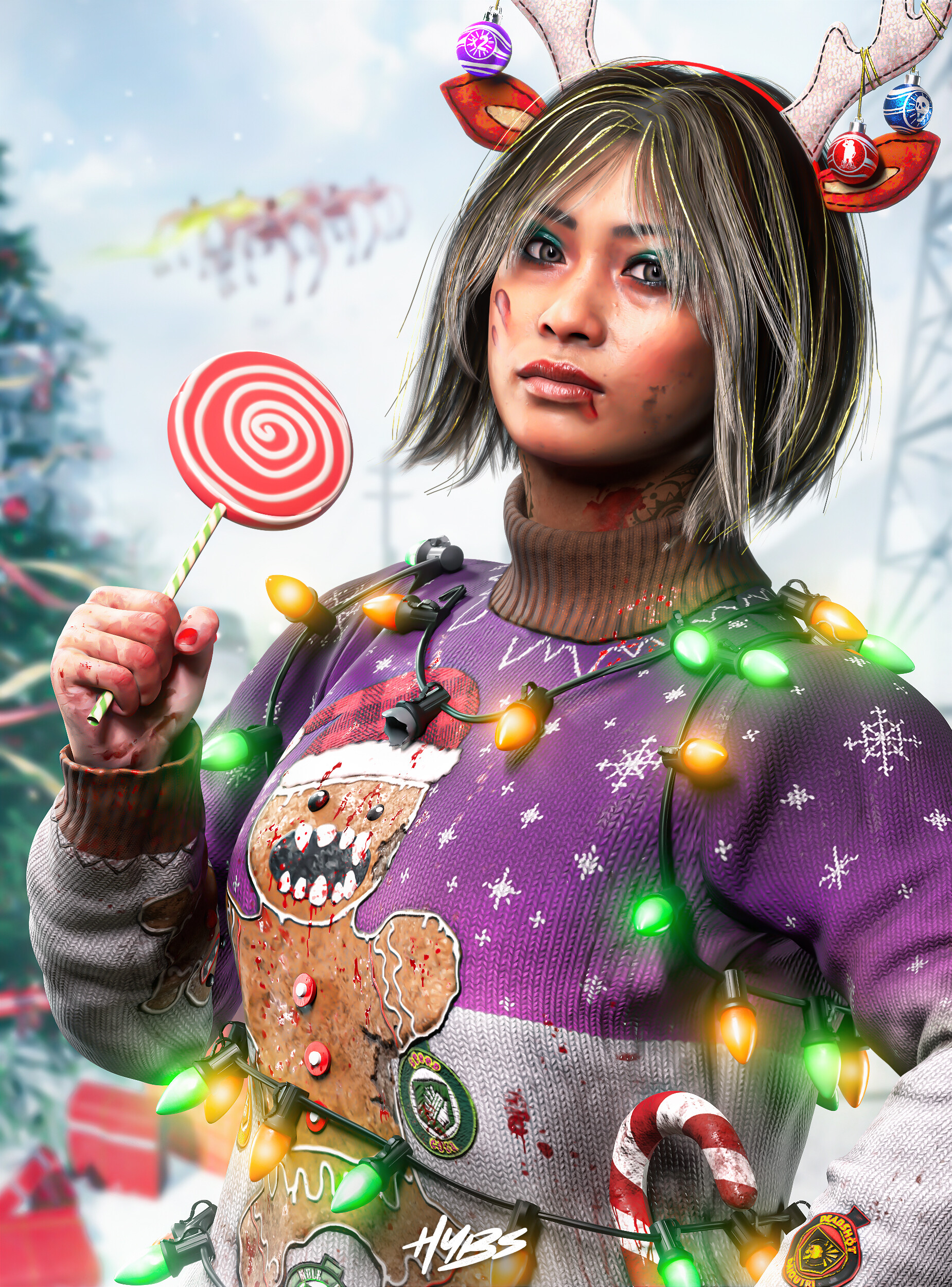 ArtStation - "Maya" Christmas | Call of Duty®: Black Ops 6