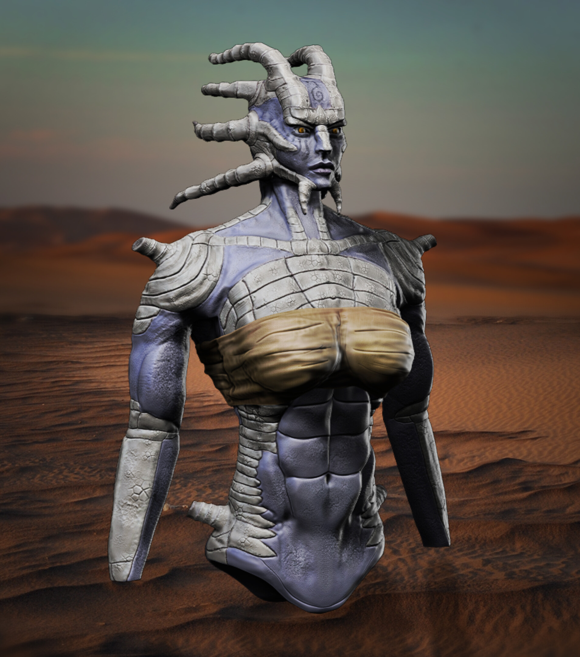 ArtStation - Shek Sculpt - Kenshi