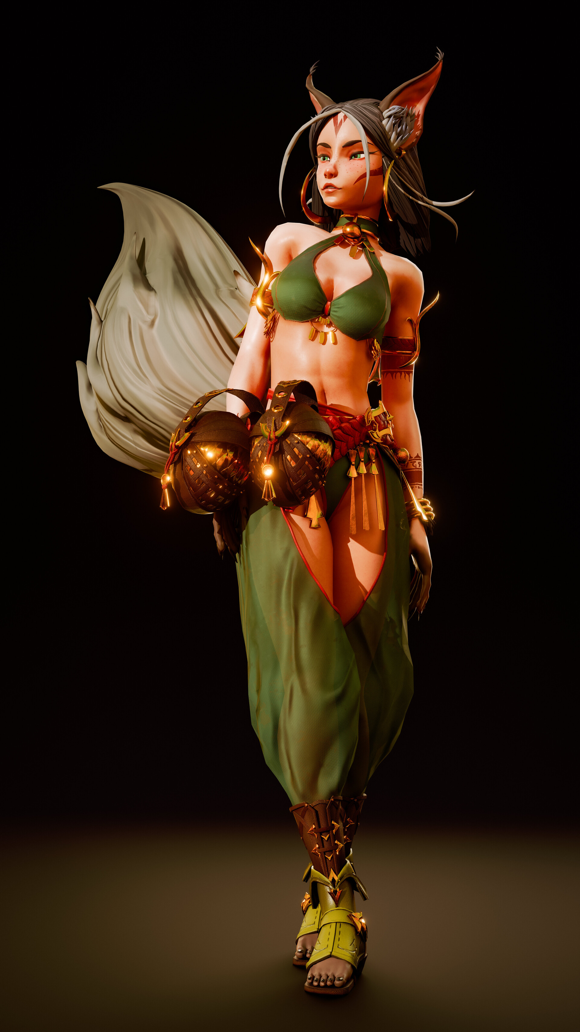 ArtStation - Sand Fox Nilufer