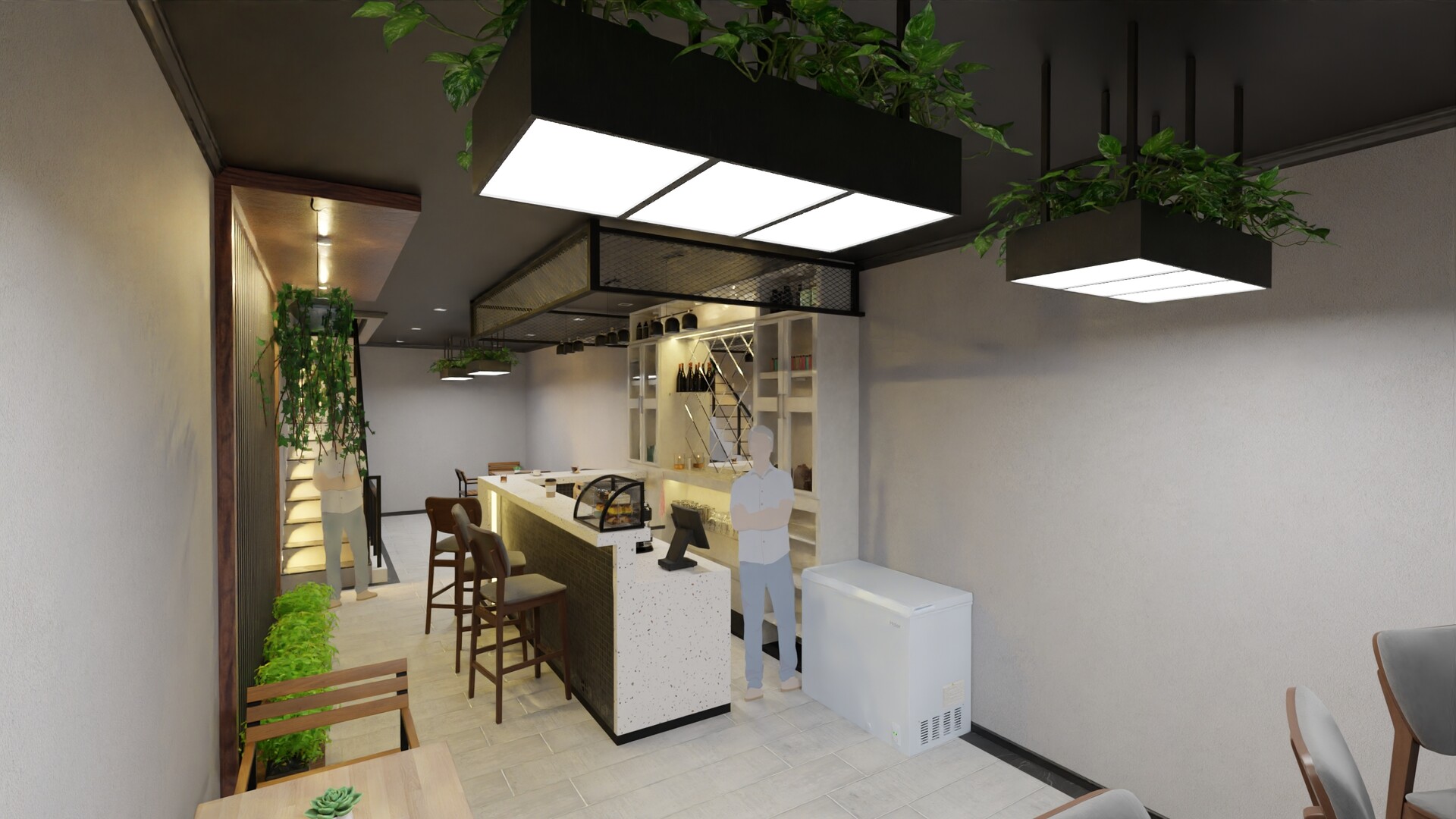 ArtStation - Cafe Design