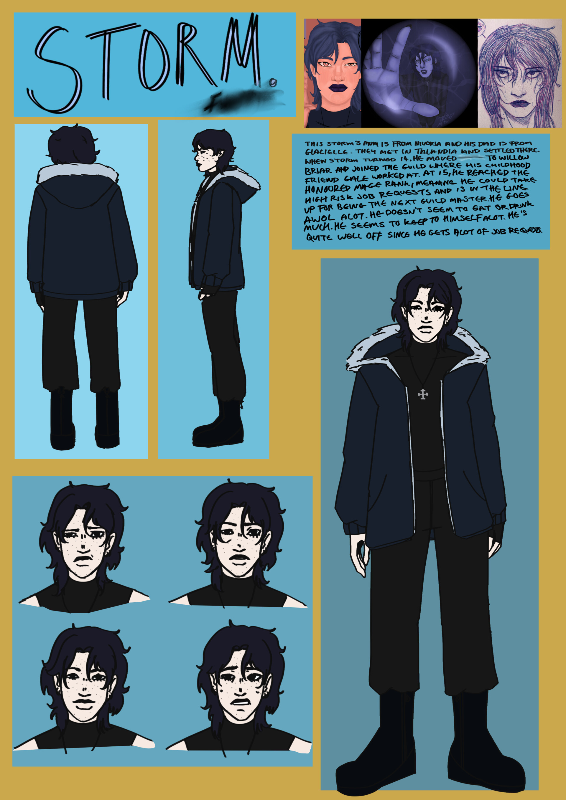 ArtStation - Character sheets