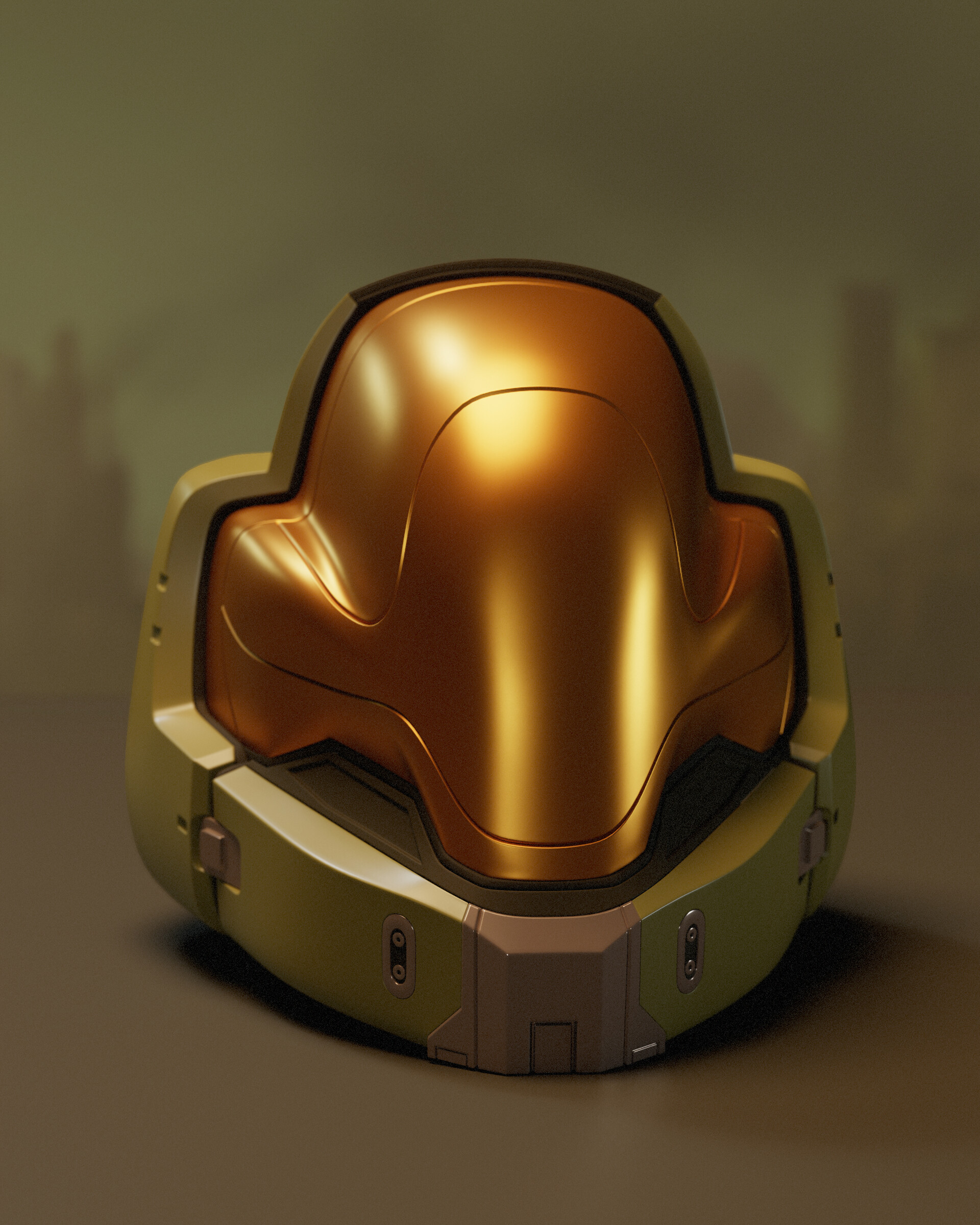 ArtStation - Helmet Halo