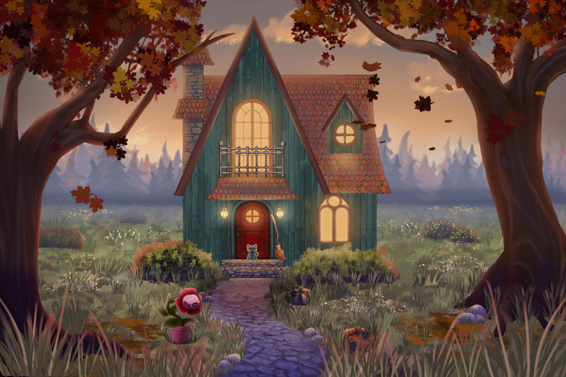 ArtStation - Witch craft game (hidden object)