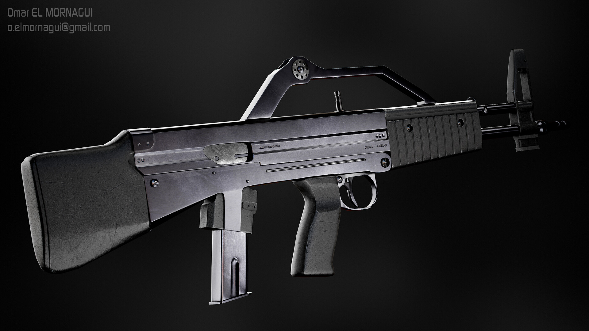 ArtStation - Algimec AGM-1 - Game Art