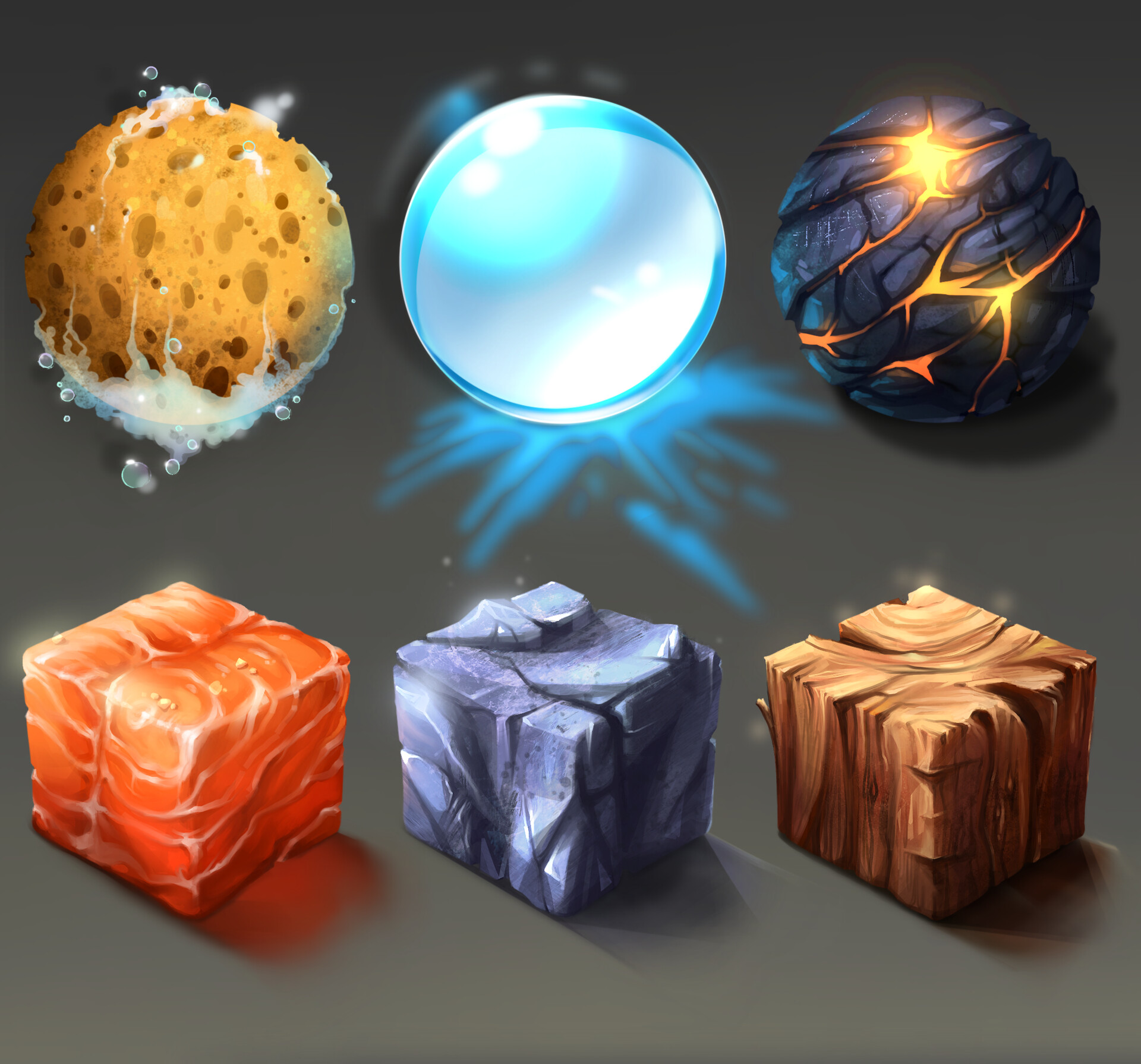ArtStation - Material & Texture Study