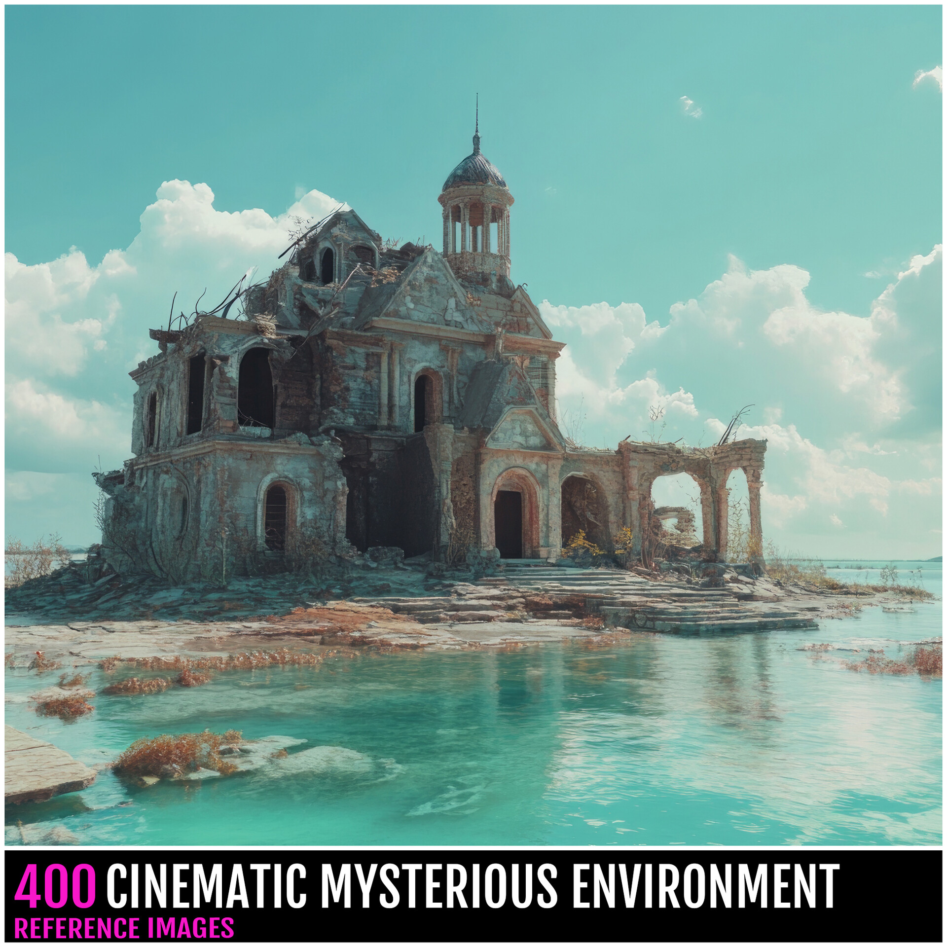 ArtStation - 400 Cinematic Mysterious Environment
