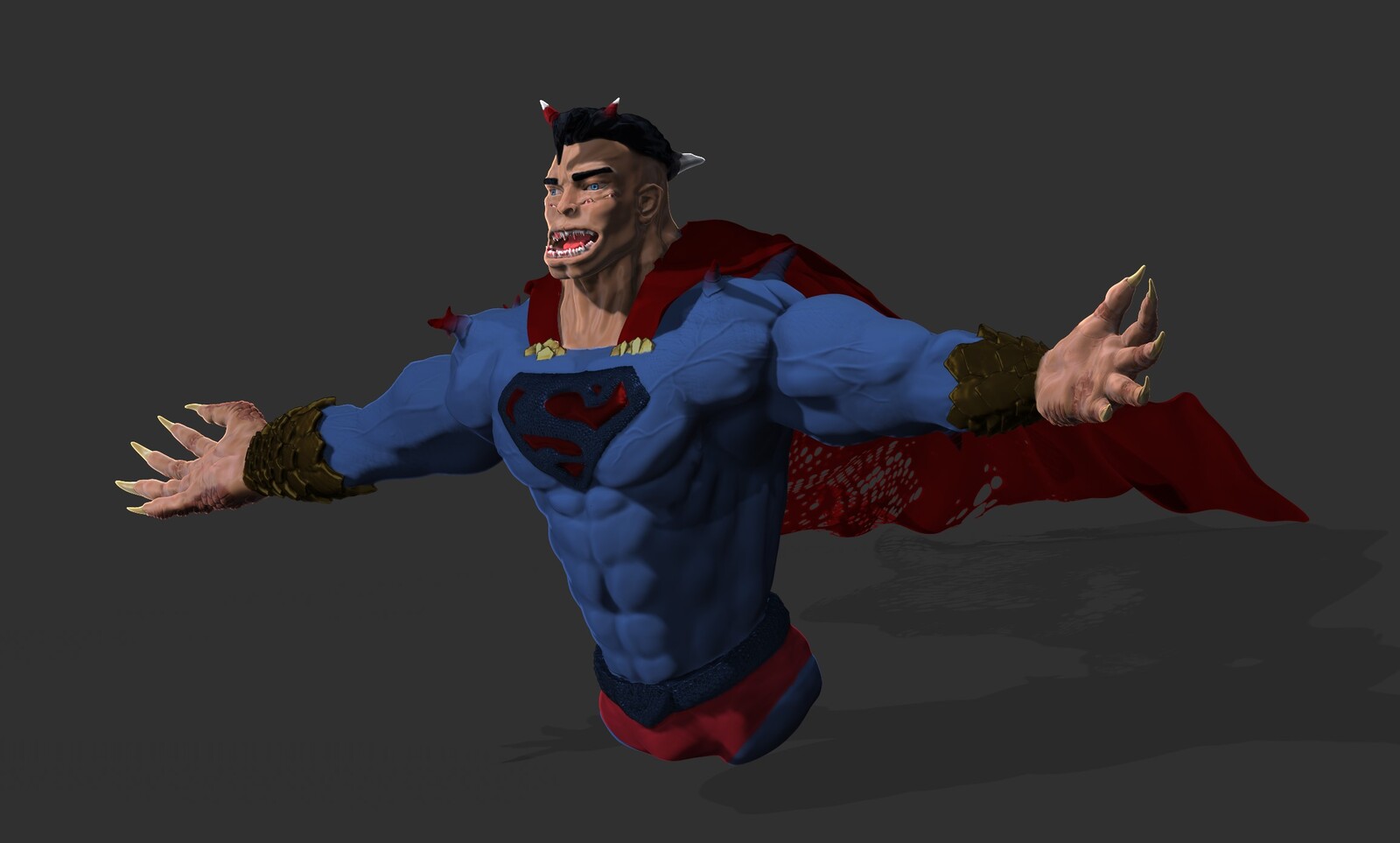 Eddy Nattaphon Kårstad - Superdude - Character design