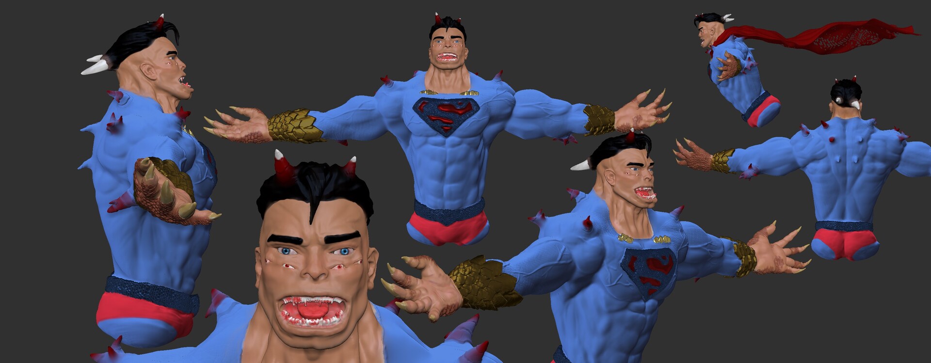 Eddy Nattaphon Kårstad - Superdude - Character design