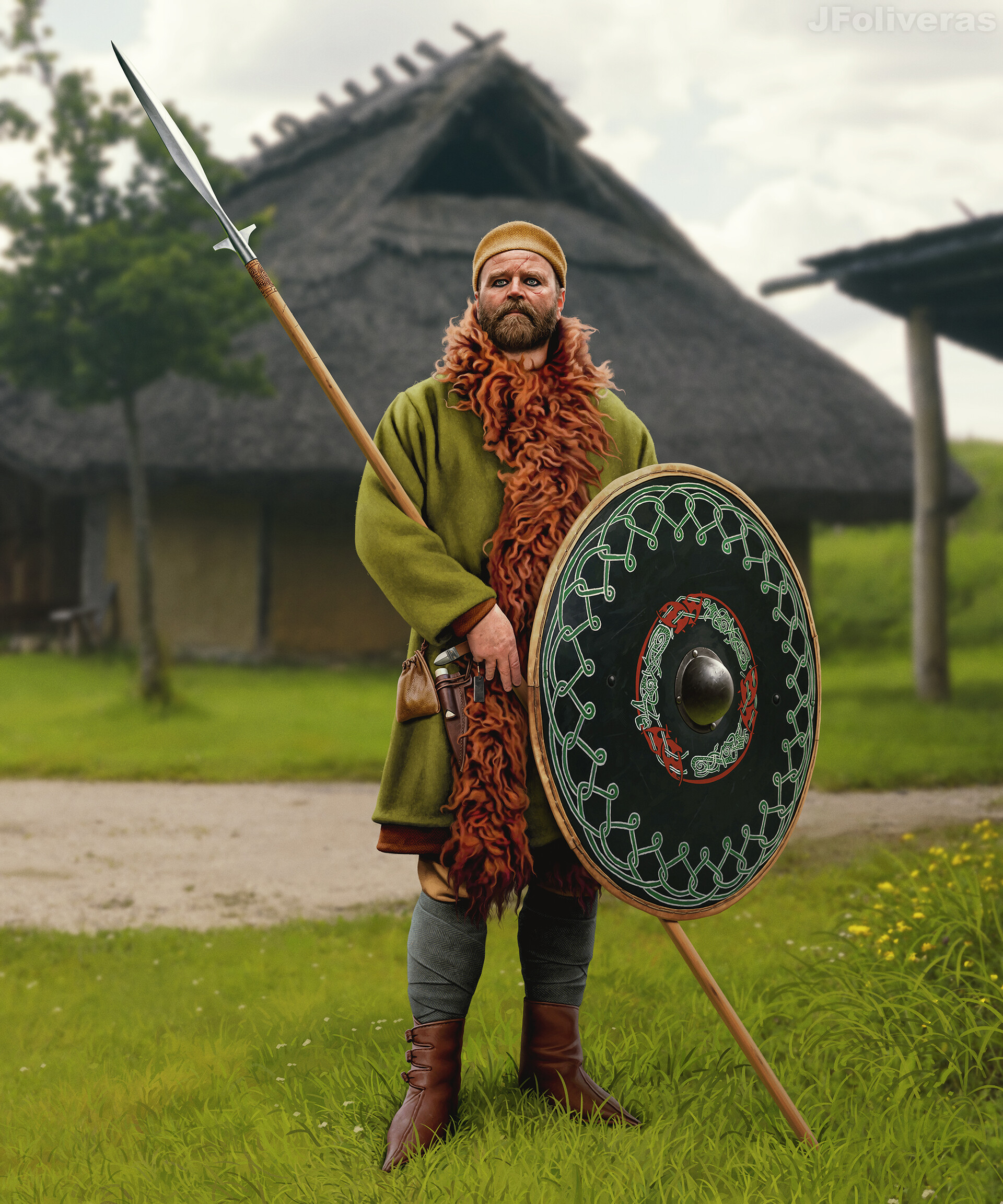 ArtStation - Danish Viking from Hedeby