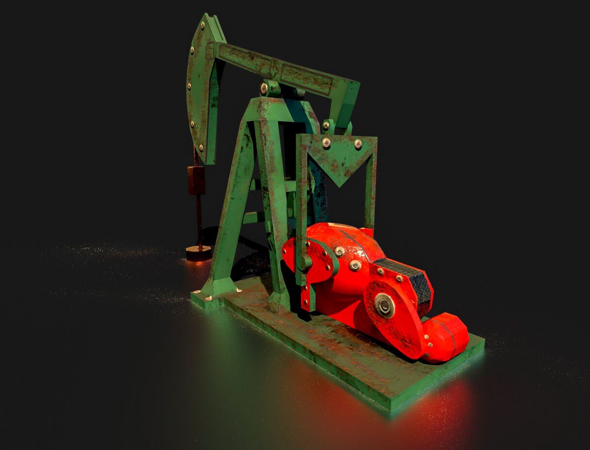 ArtStation - oil milling machine