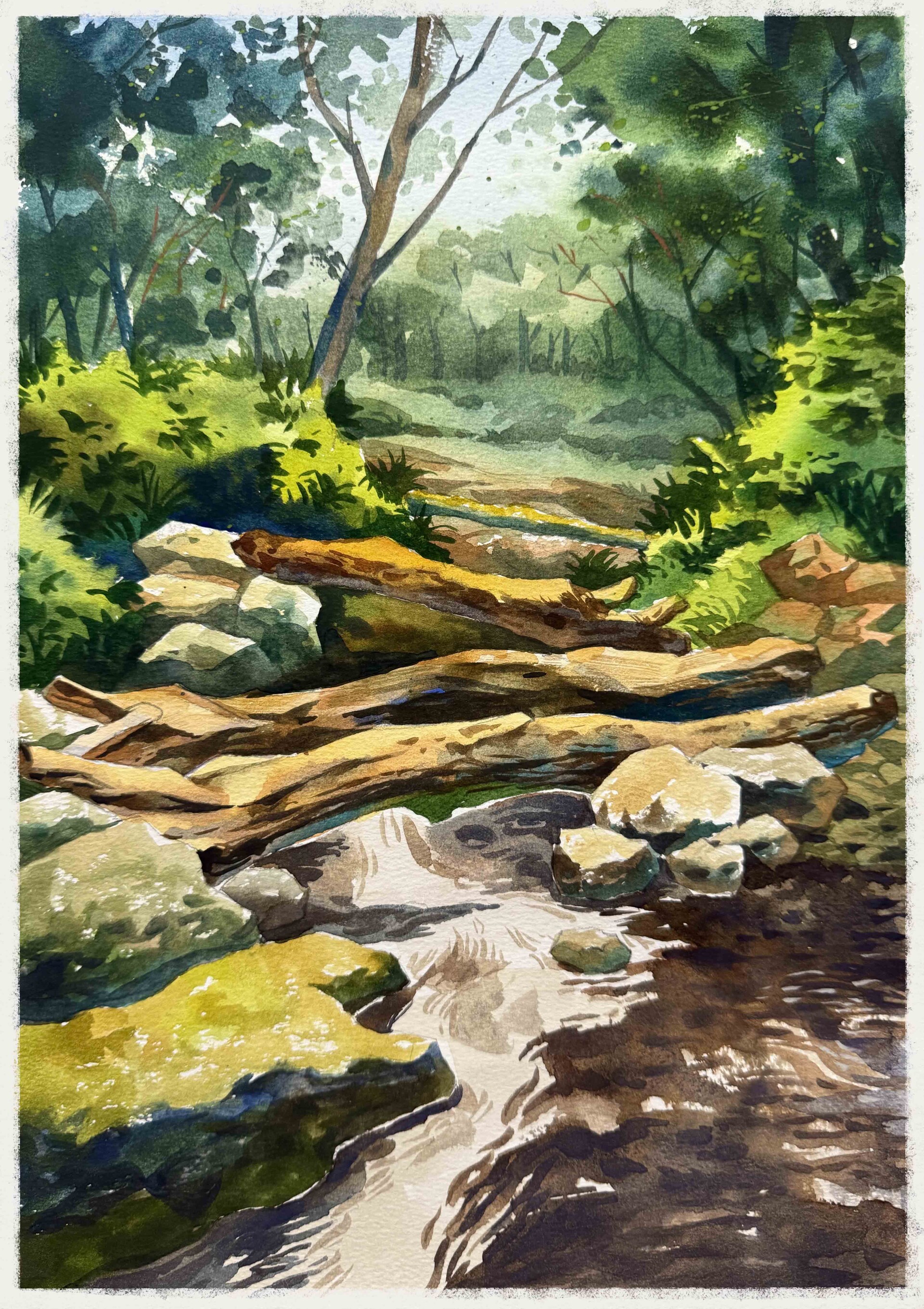 ArtStation - traditional watercolor