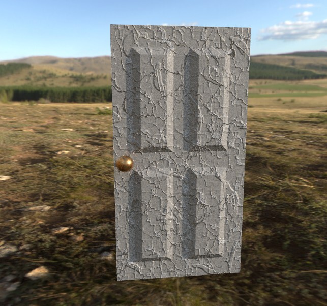 ArtStation - Door - 3D Model