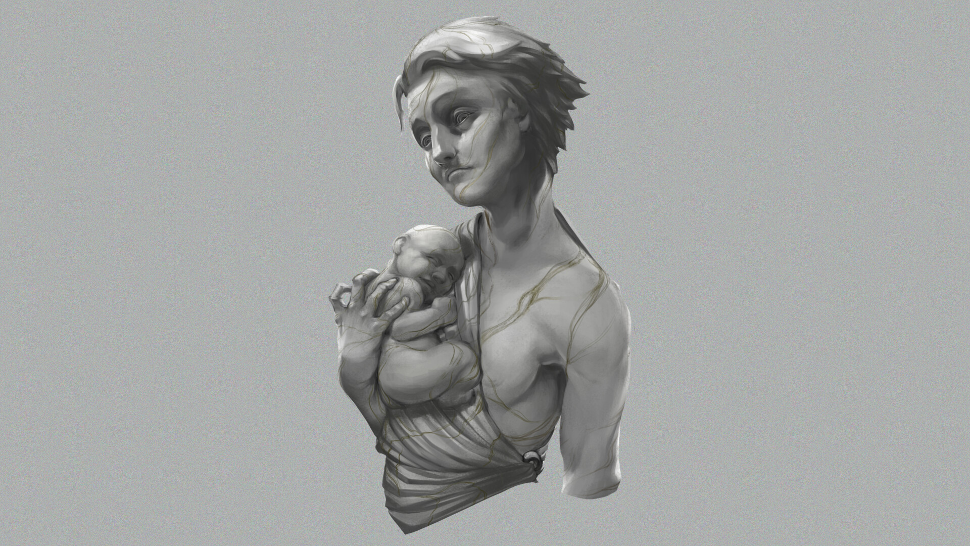 ArtStation - Plaza Statues